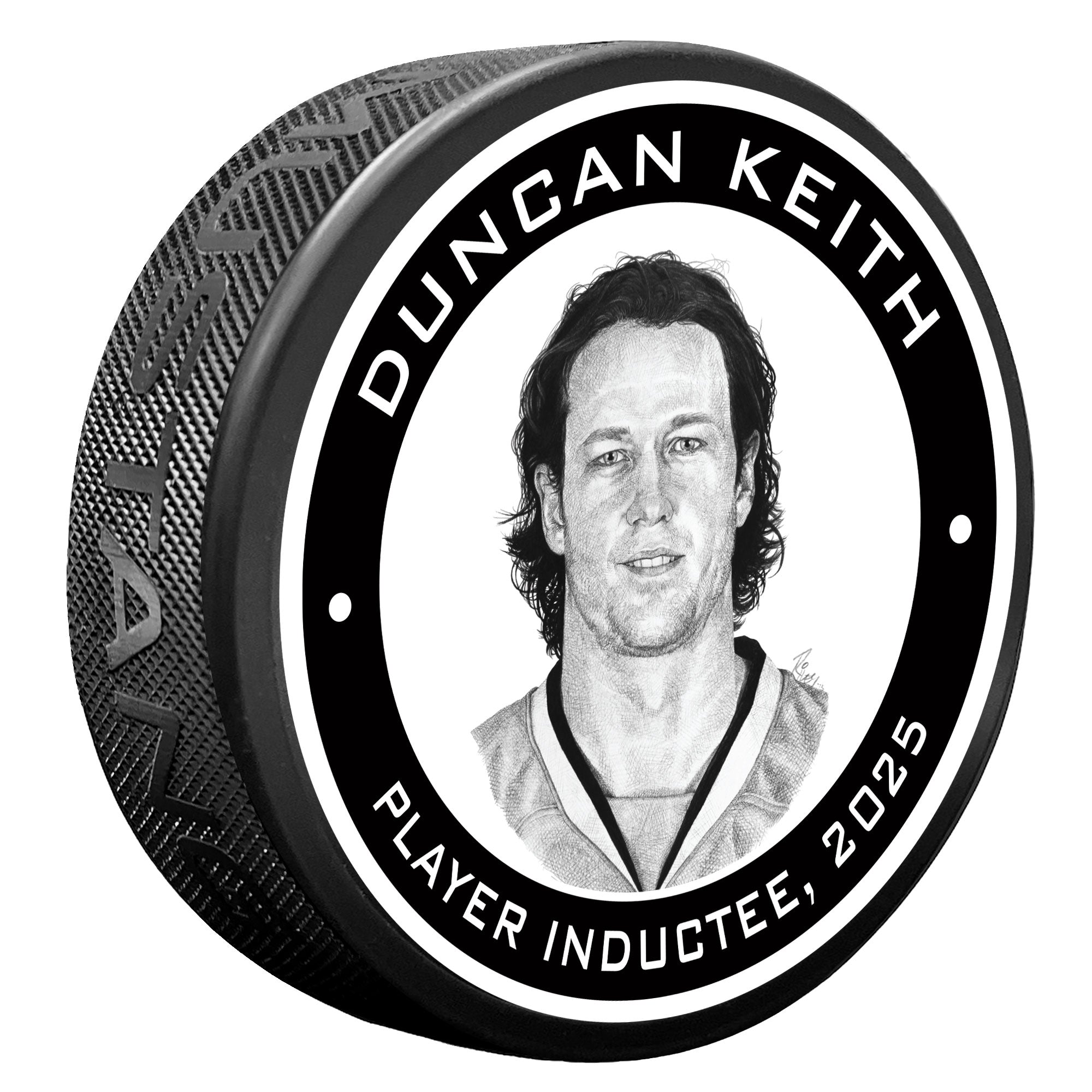 NHL Legends | Hockey Hall of Fame Puck | Duncan Keith