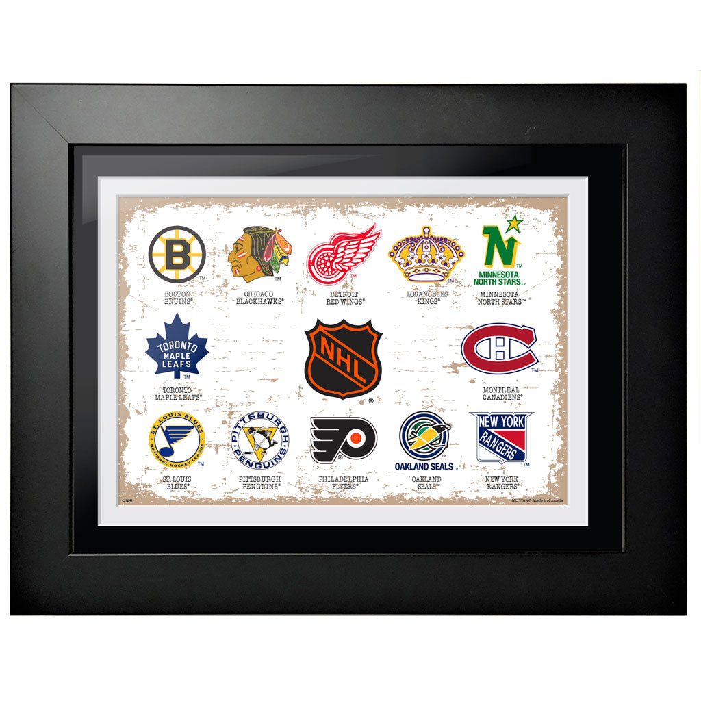 NHL 1960's Vintage Teams 12x16 Frame – Hockey Hall of Fame
