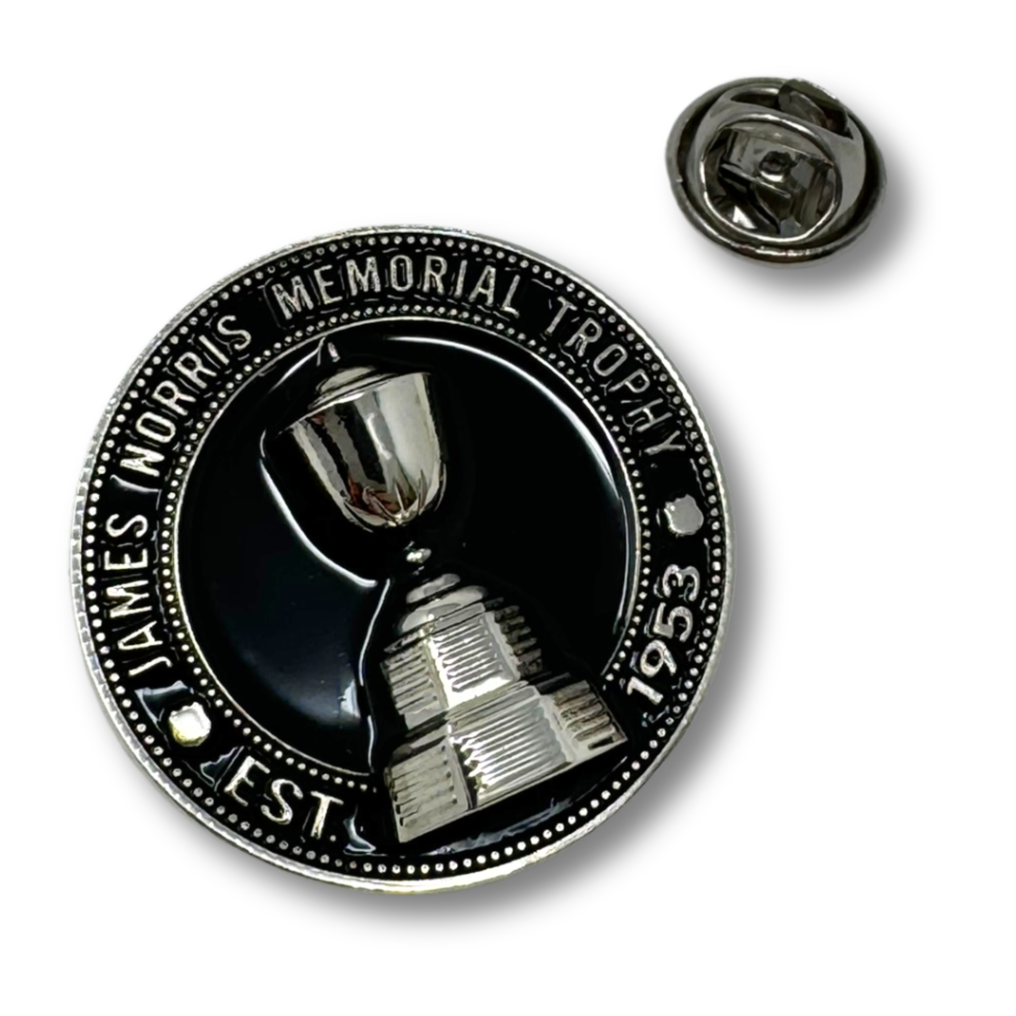 James Norris Memorial Trophy Pin | 3D Silver Medallion | Hockey Hall of ...