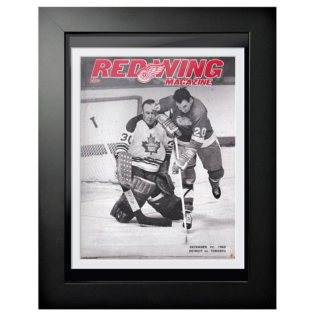 Toronto Maple Leafs Program Cover - Bruce Gamble vs. Detroit – Hockey ...
