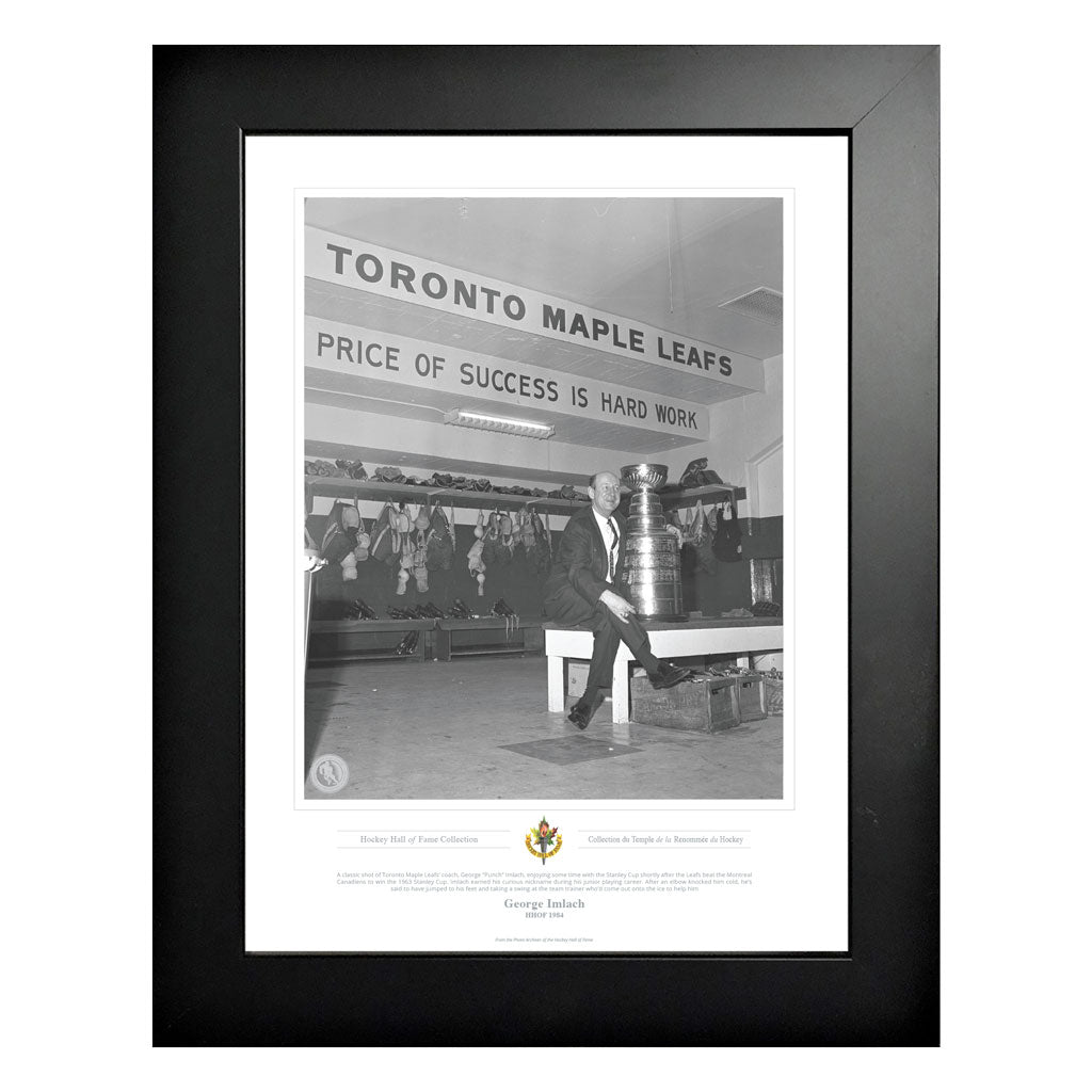 Toronto Maple Leafs Memorabilia - 1963 Stanley Cup Locker Room Frame ...