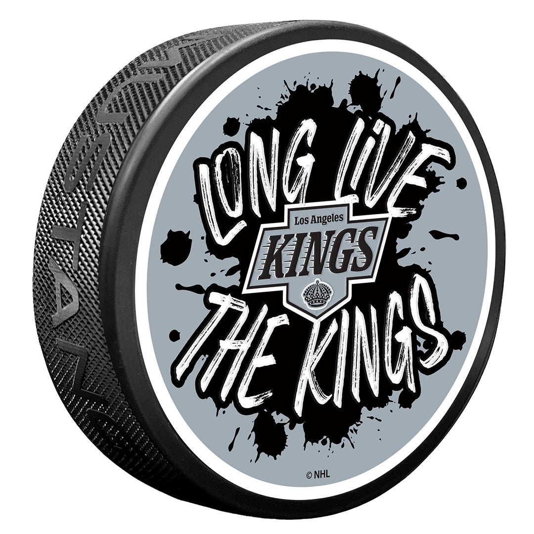 LA Kings Puck | Slogan | Sports Decor – Hockey Hall of Fame