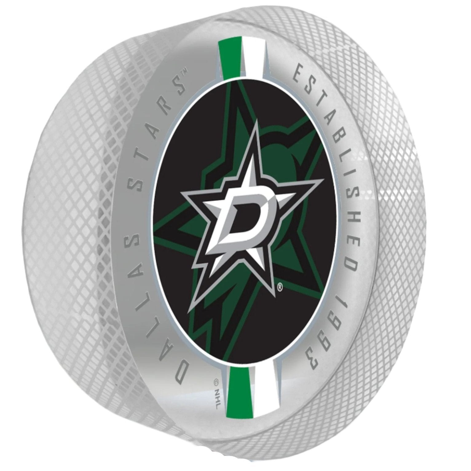 Dallas Stars Puck | Crystal Ribbon – Hockey Hall of Fame