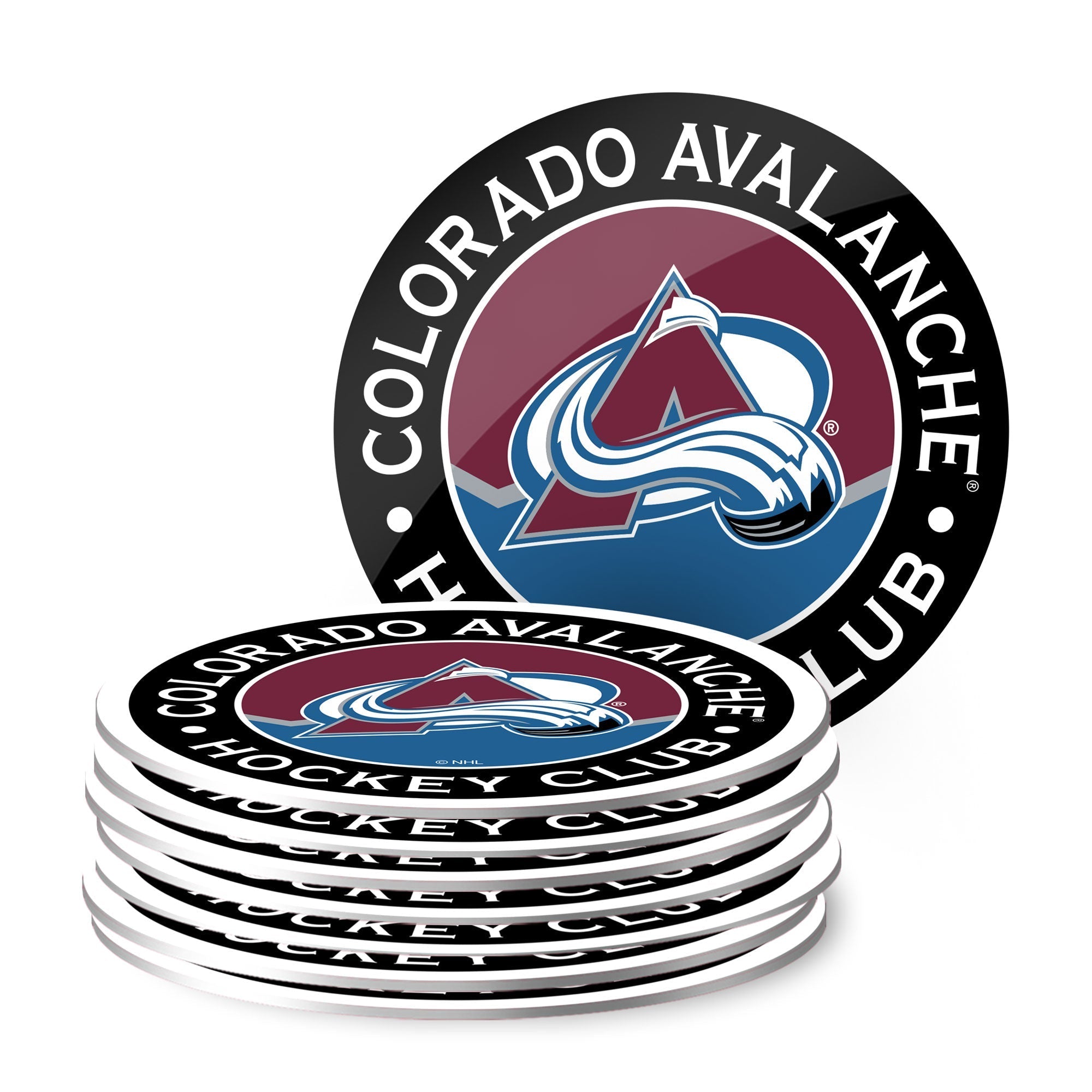 Colorado Avalanche Eight Pack Coaster Set – Hockey Hall of Fame