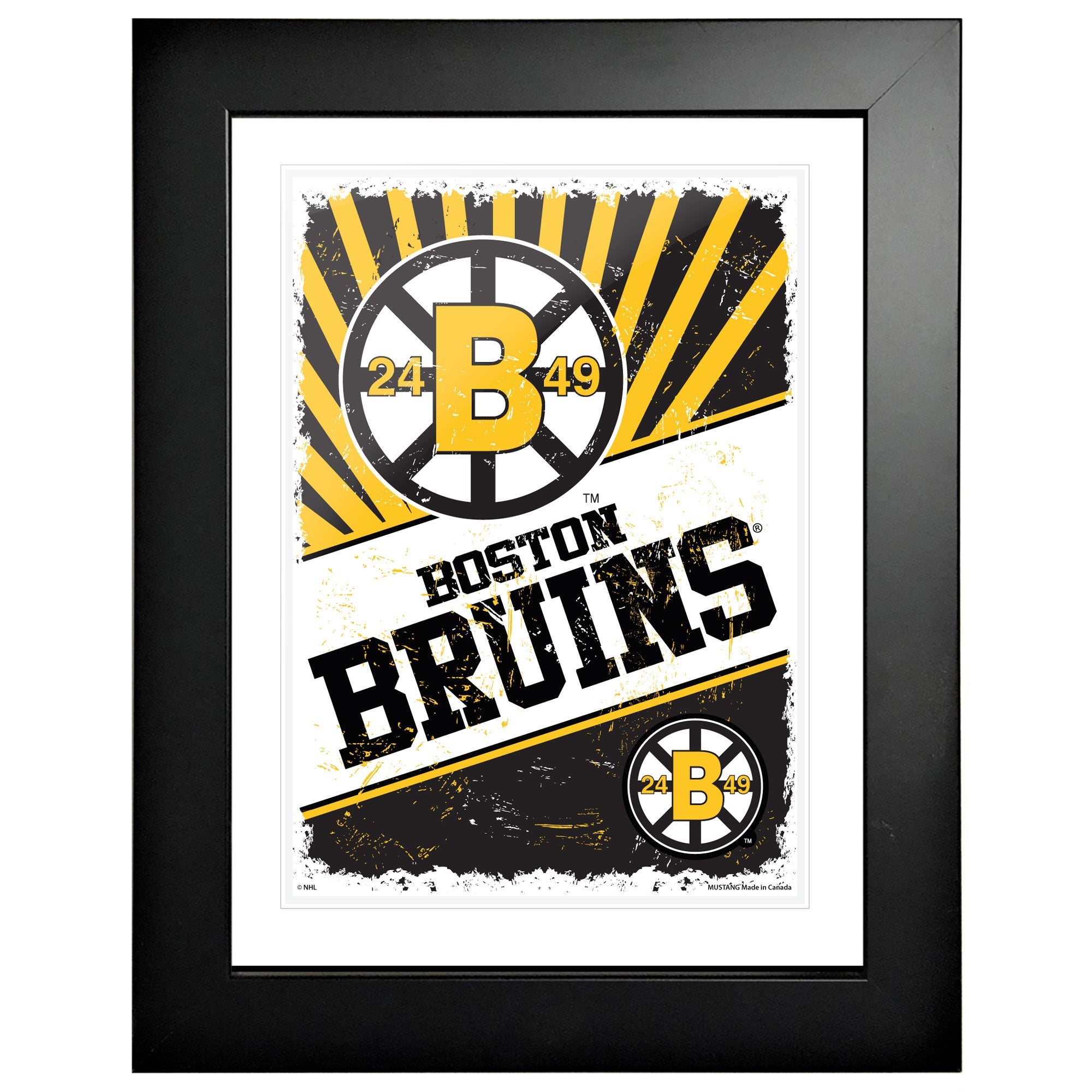 Boston Bruins 100th Anniversary Frame - 12" x 16" Classic | Sports ...