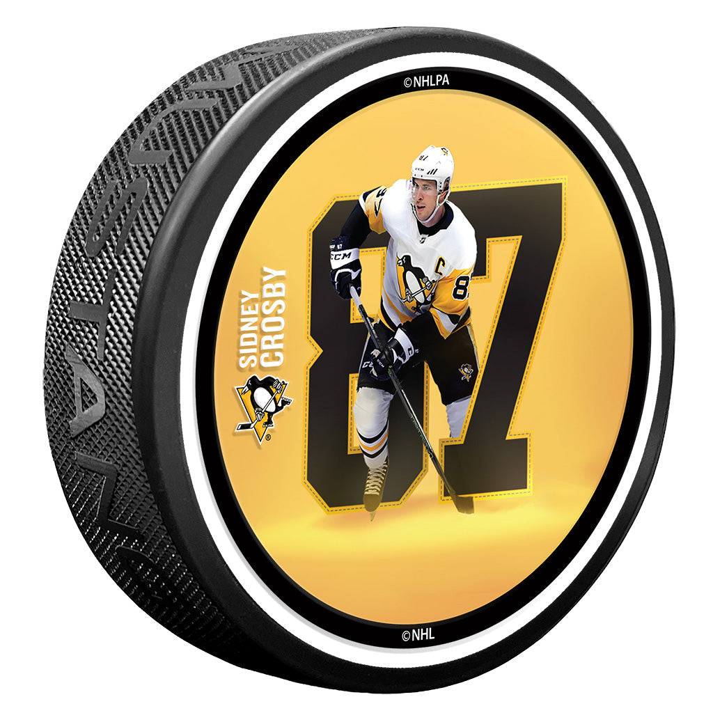 Sidney Crosby Puck - Breakout Series | Sports Decor – Hockey Hall of Fame