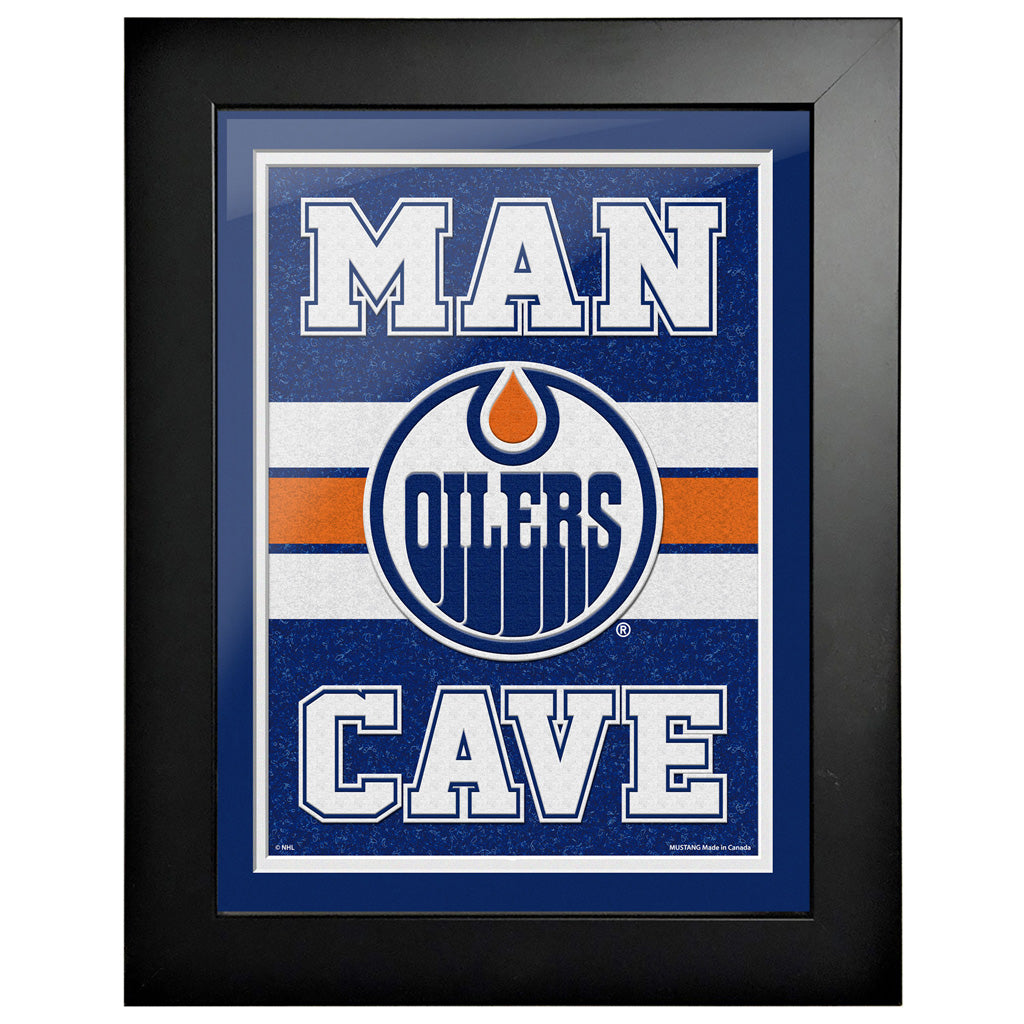 Edmonton Oilers Man Cave Framed Artwork – Hockey Hall of Fame