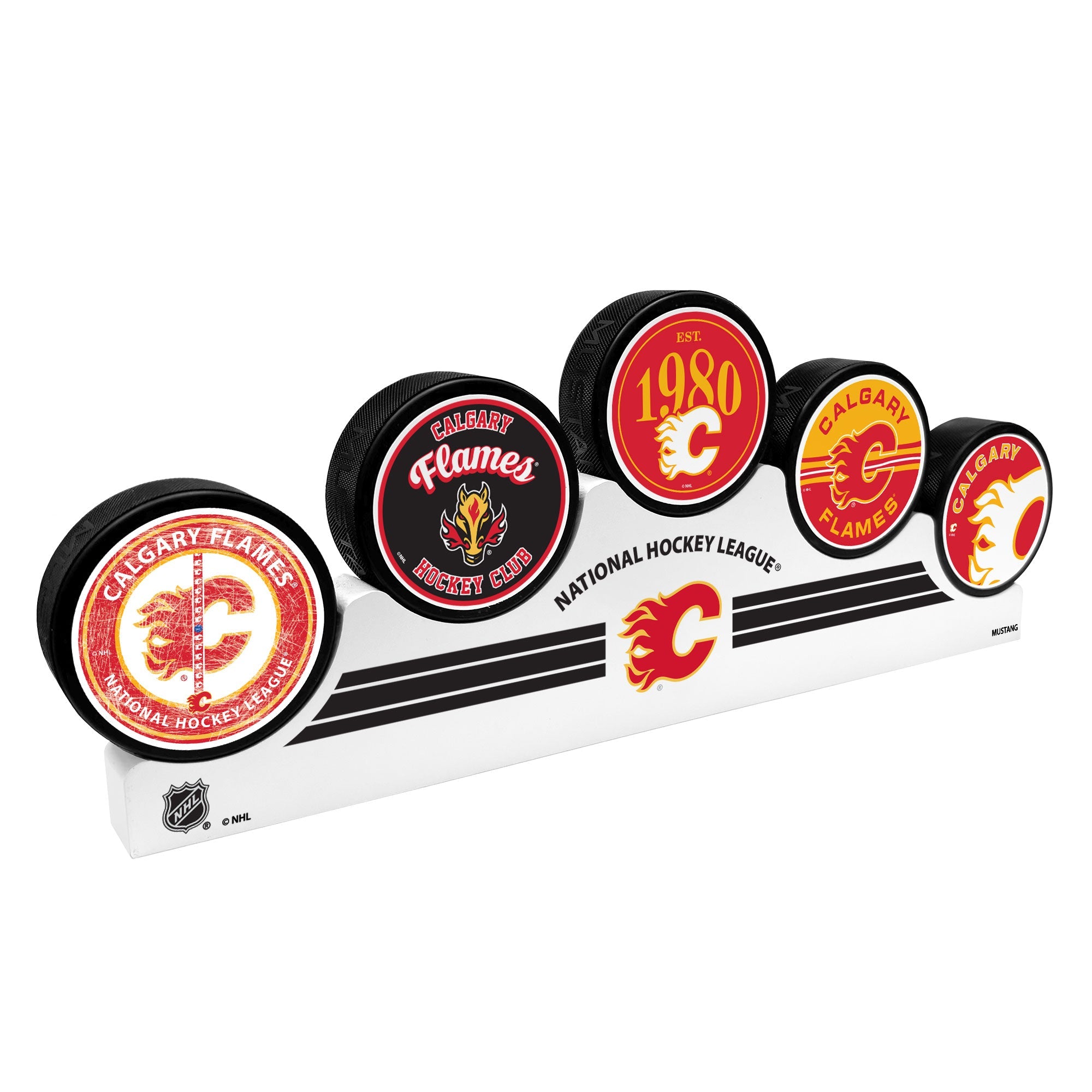 Calgary Flames - 5 Puck Podium Set – Hockey Hall of Fame