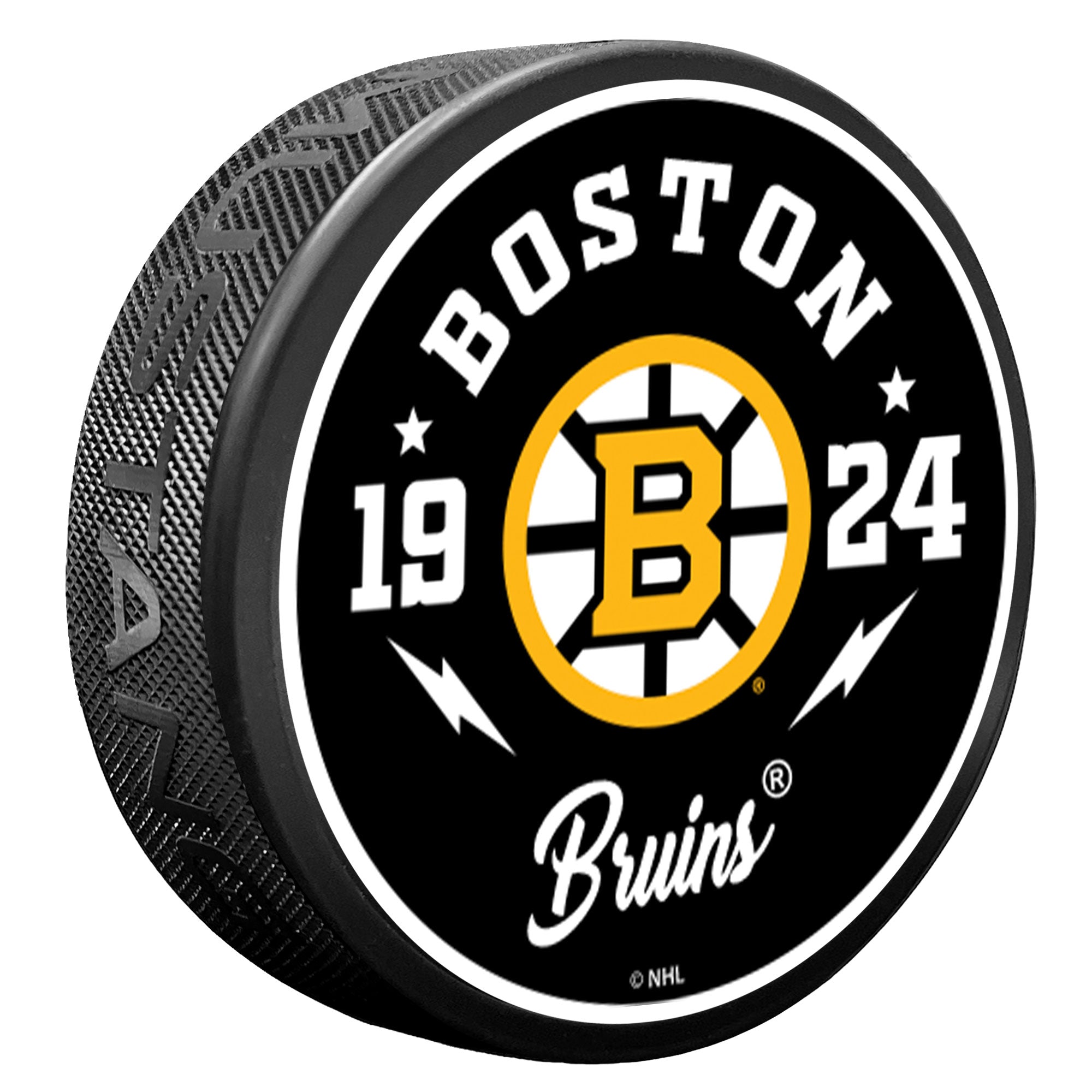 Boston Bruins Puck - Double Round | Sports Decor – Hockey Hall of Fame