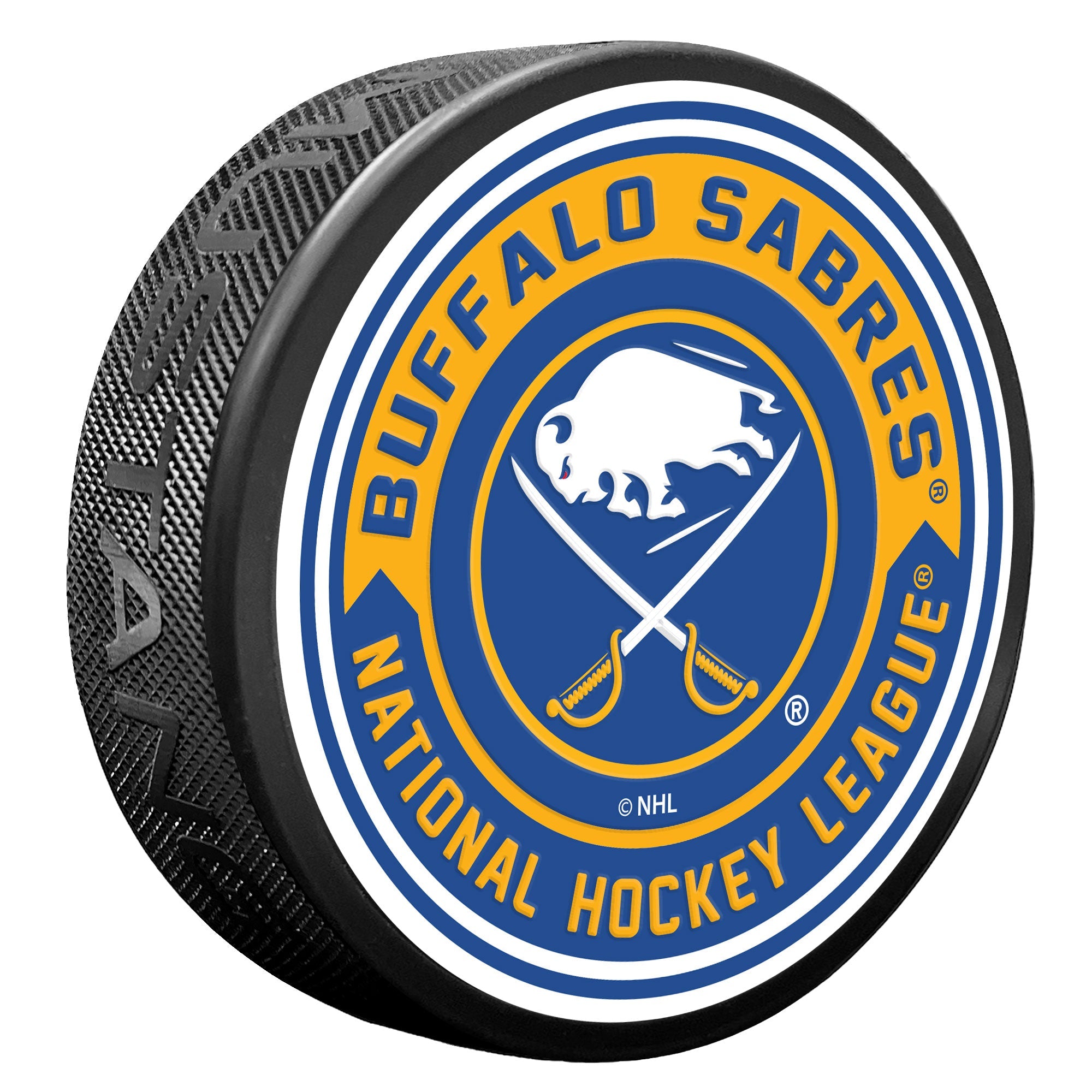 Buffalo Sabres Puck | Arrow Design | Hockey Hall of Fame – Hockey Hall ...