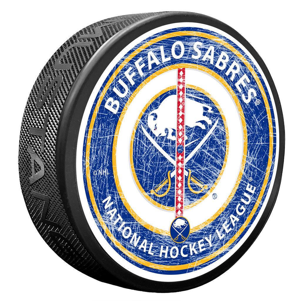 Buffalo Sabres Puck | Center Ice | Hockey Hall of Fame