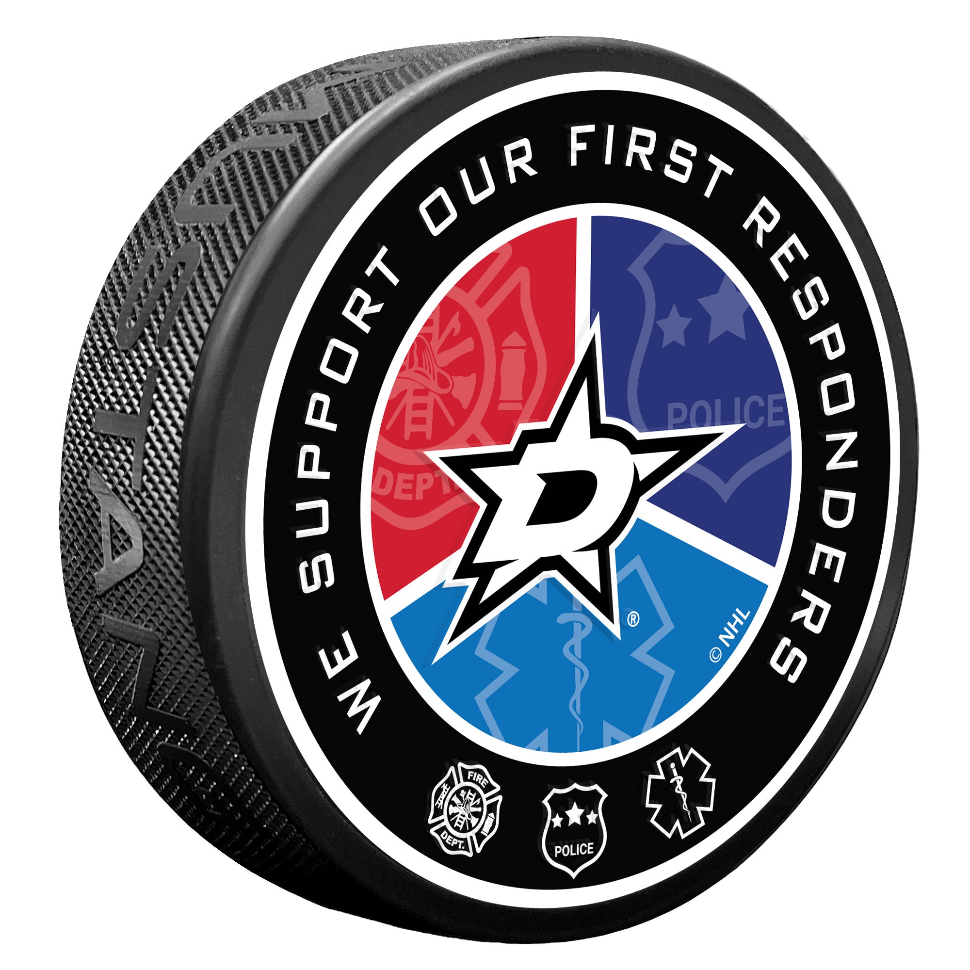 Dallas Stars Puck - First Responder | Sports Decor – Hockey Hall of Fame