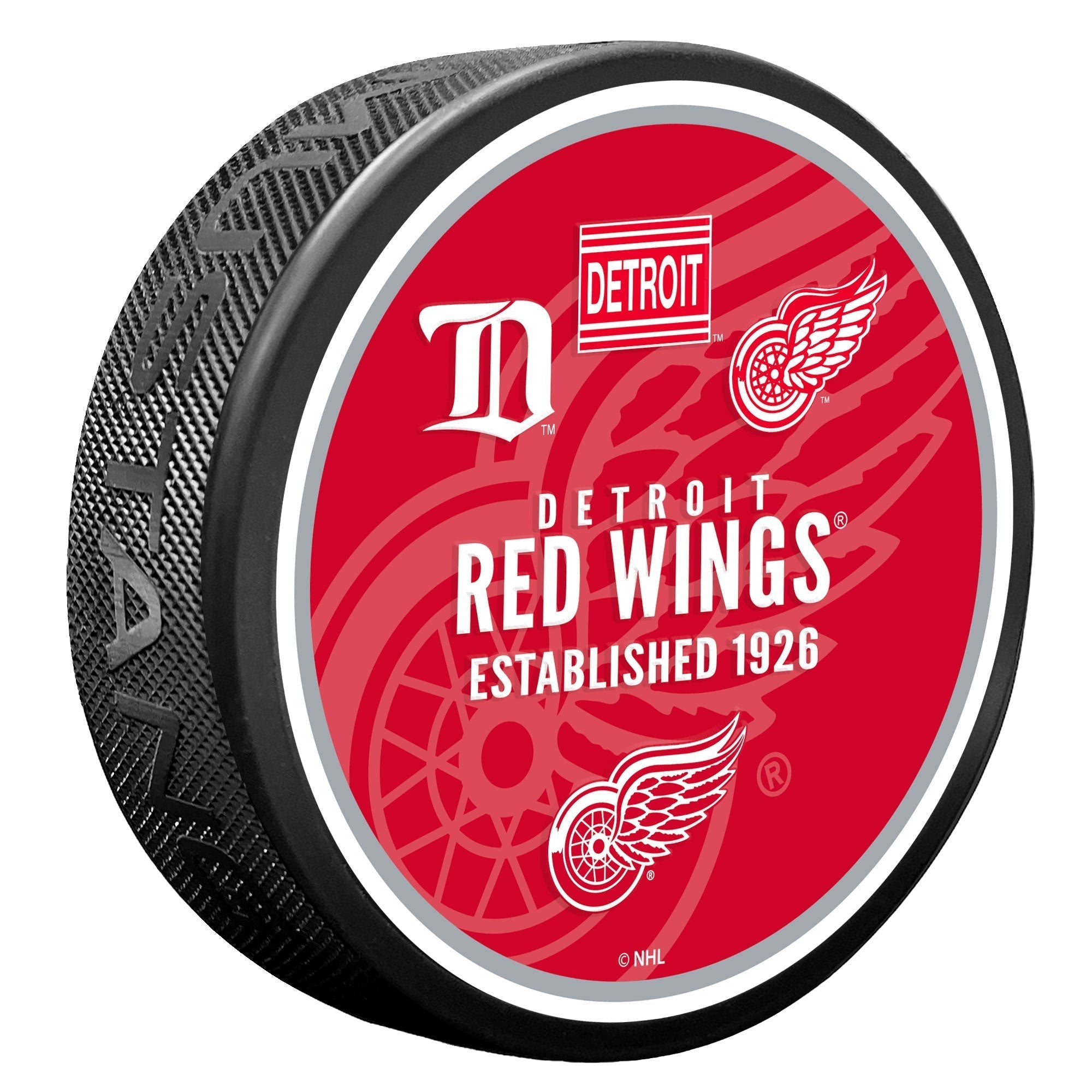 Detroit Red Wings Puck - Heritage | Hockey Hall of Fame Shop