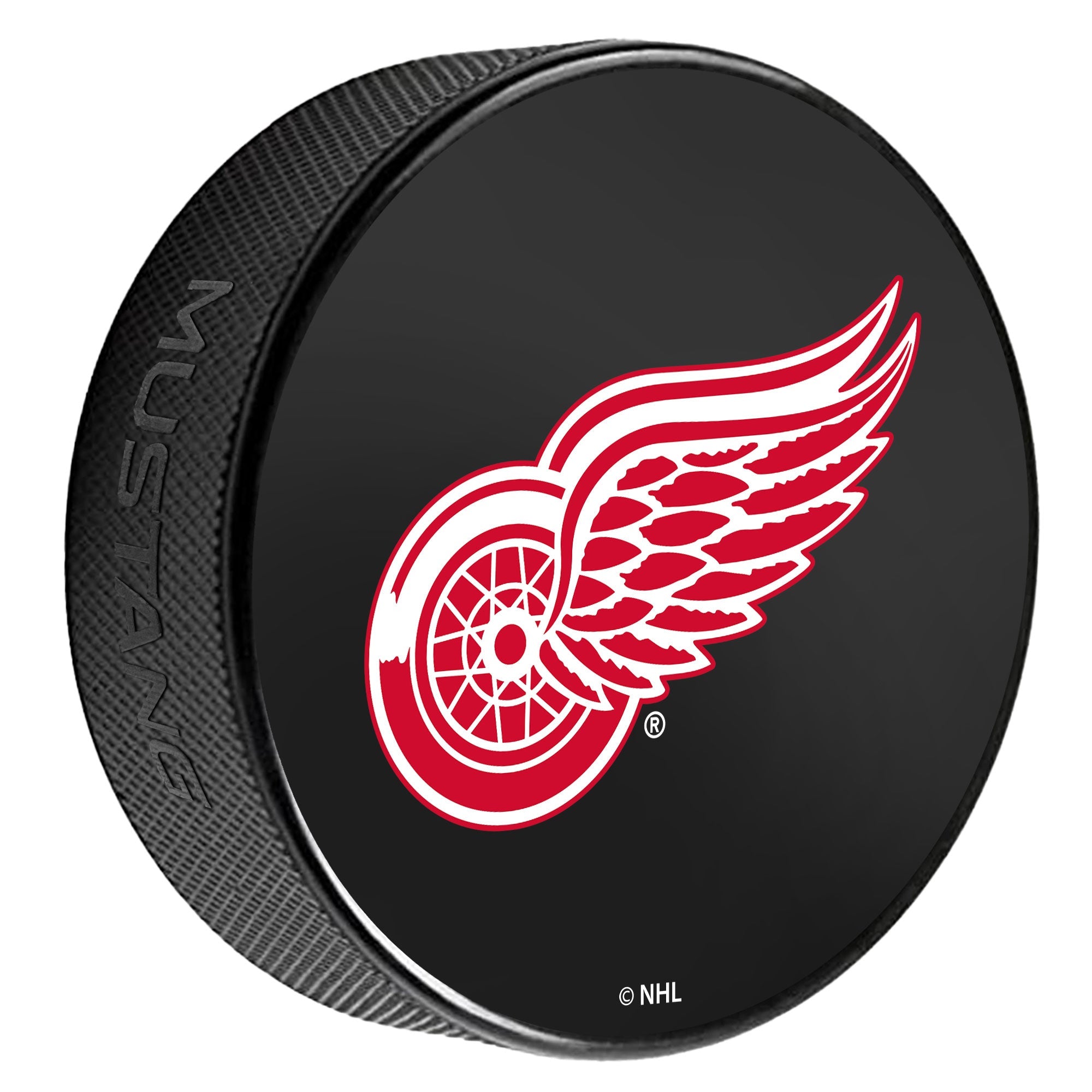 Detroit Red Wings Puck | Printed Primary Logo | Hockey Hall of Fame