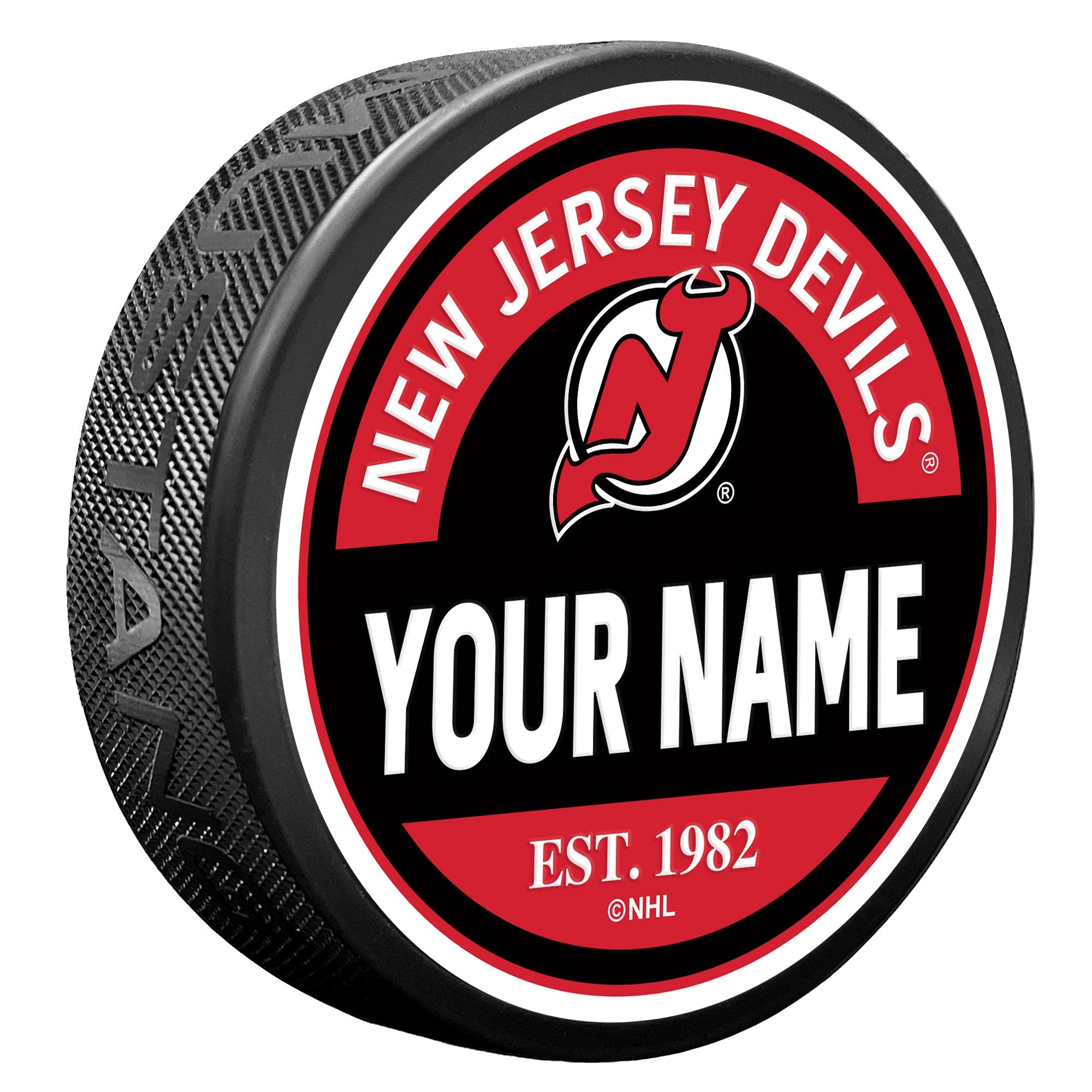New Jersey Devils Puck - Personalized – Hockey Hall of Fame