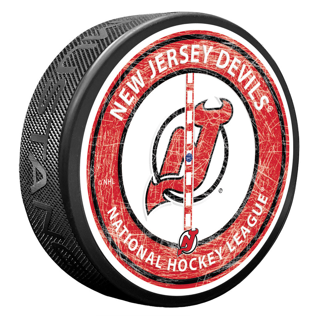 New Jersey Devils Puck | Center Ice | Hockey Hall of Fame