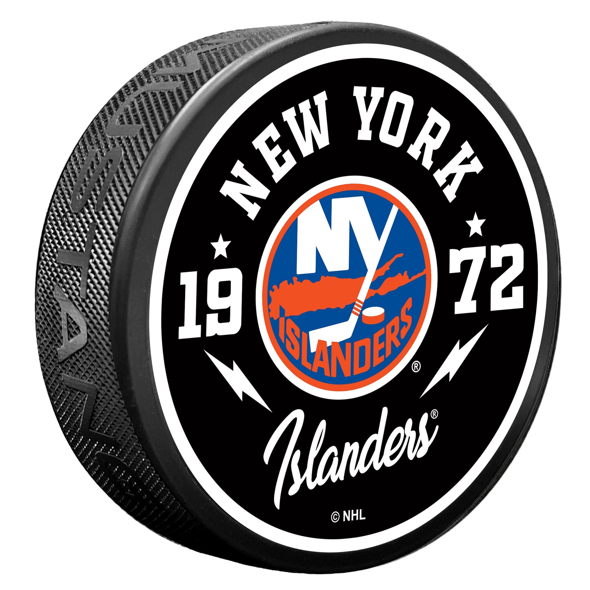 New York Islanders Puck - Double Round | Sports Decor – Hockey Hall of Fame