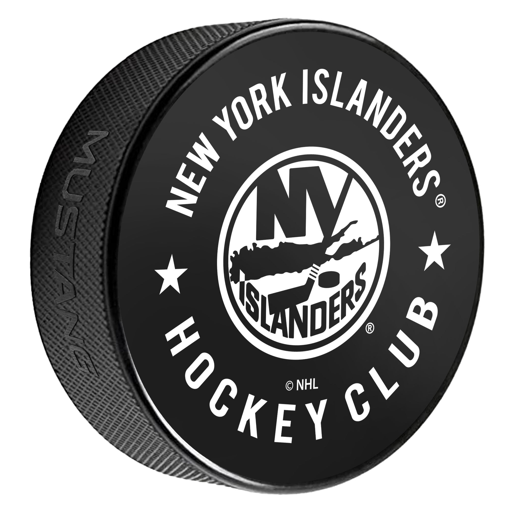 New York Islanders Pucks | Printed Hockey Club | Hockey Hall of Fame