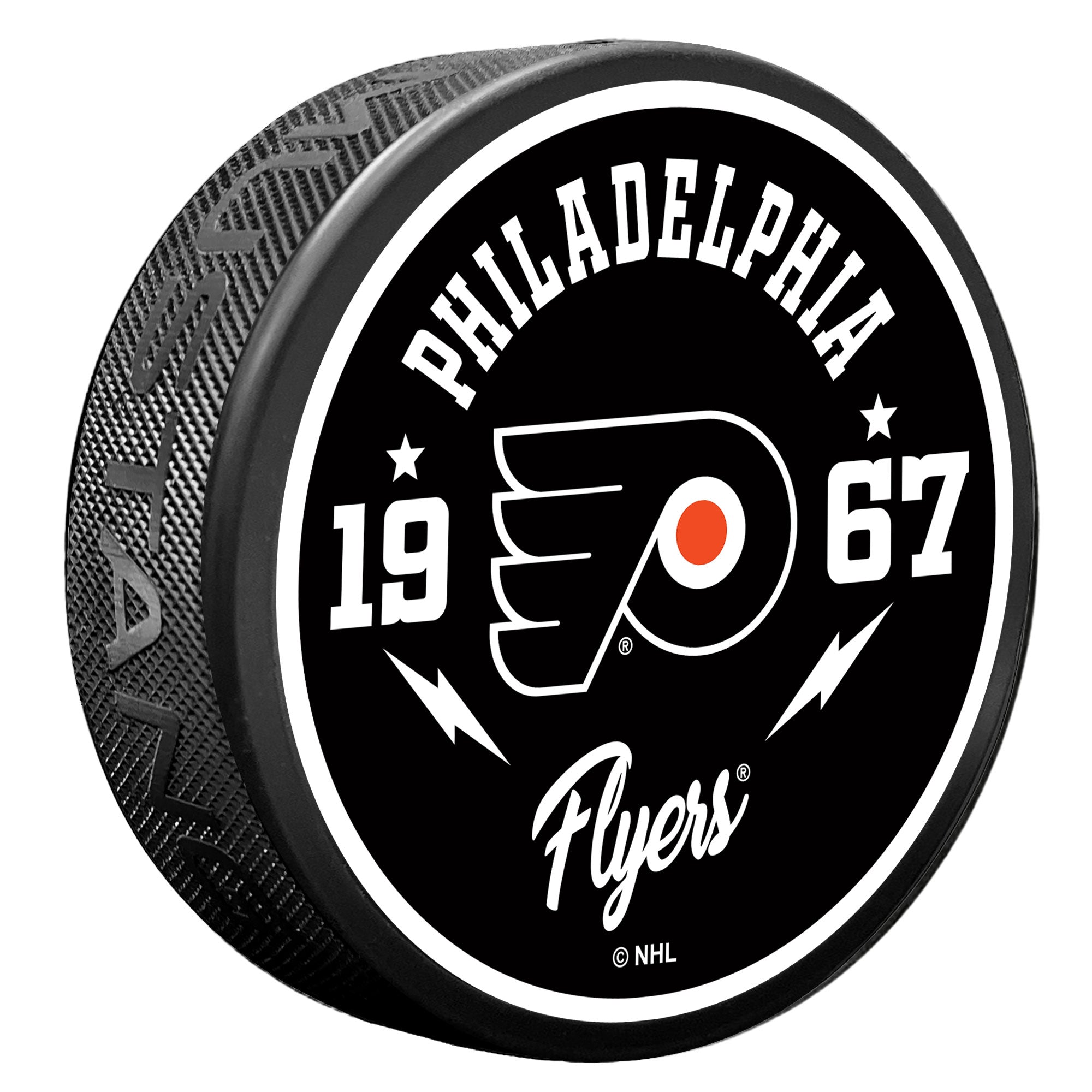 Philadelphia Flyers Puck - Double Round | Sports Decor – Hockey Hall of ...