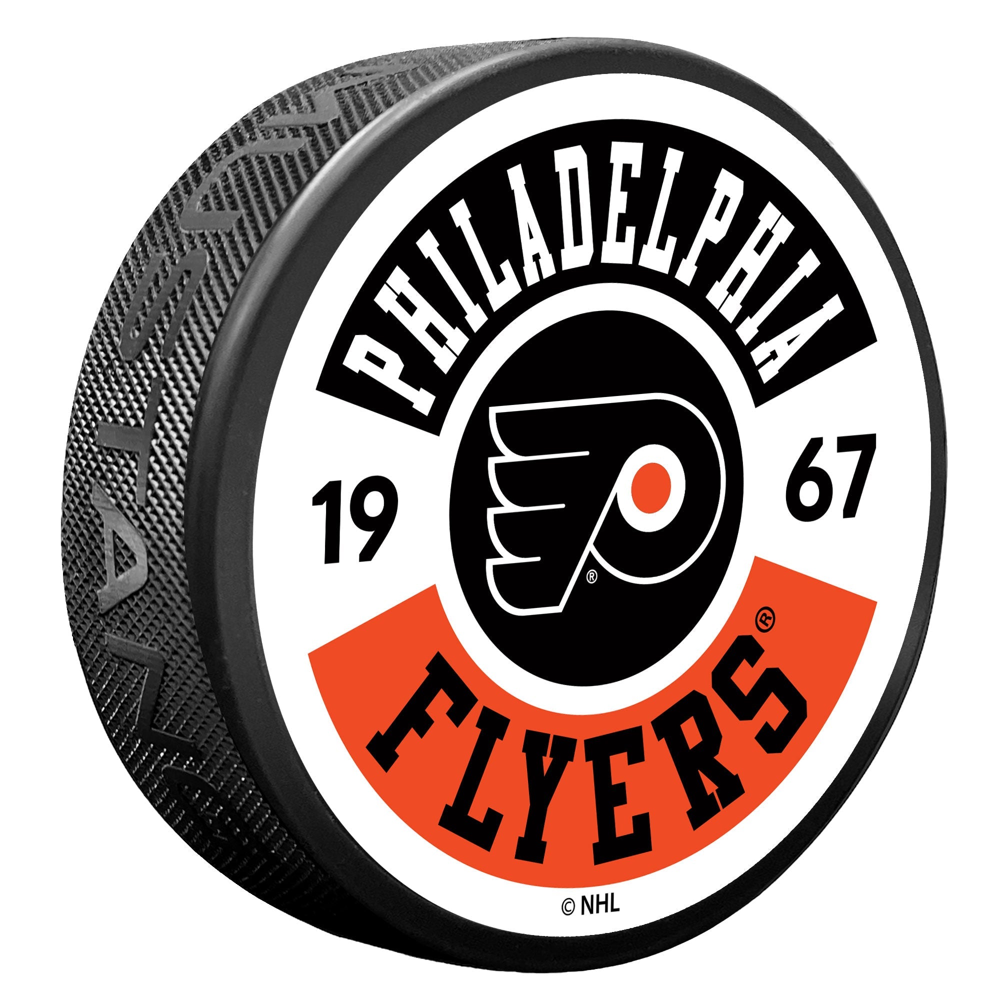 Philadelphia Flyers Puck - Double Round | Sports Decor – Hockey Hall of ...