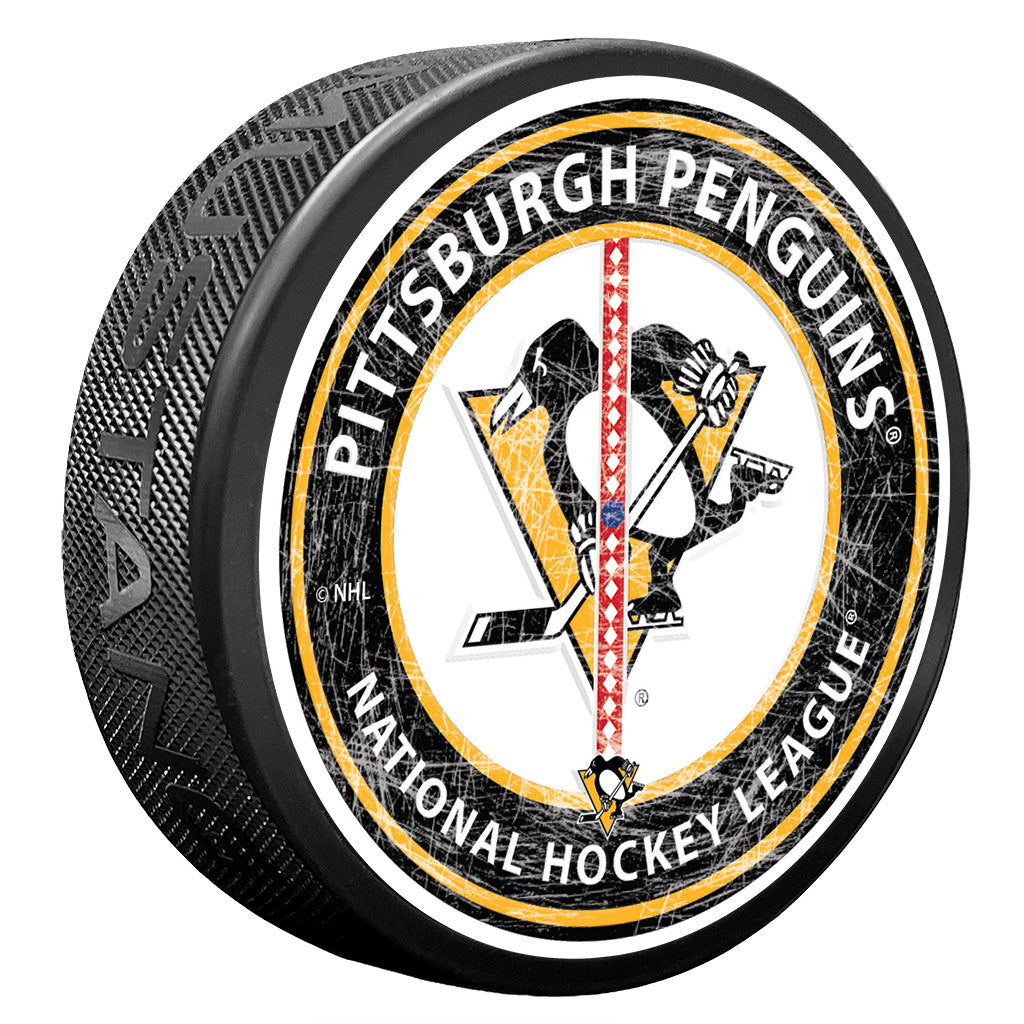 Pittsburgh Penguins Puck | Center Ice | Hockey Hall of Fame
