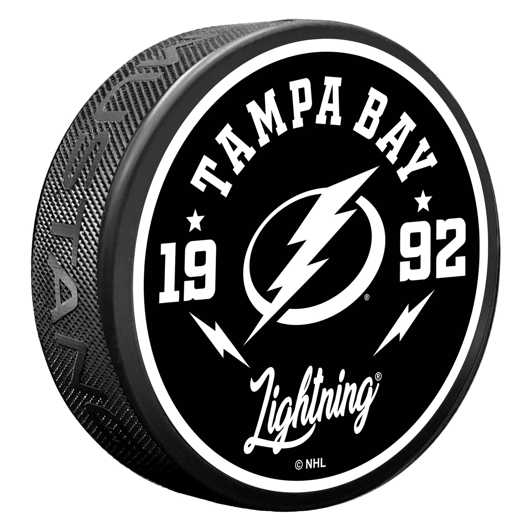 Tampa Bay Lightning Puck - Double Round | Sports Decor – Hockey Hall of ...