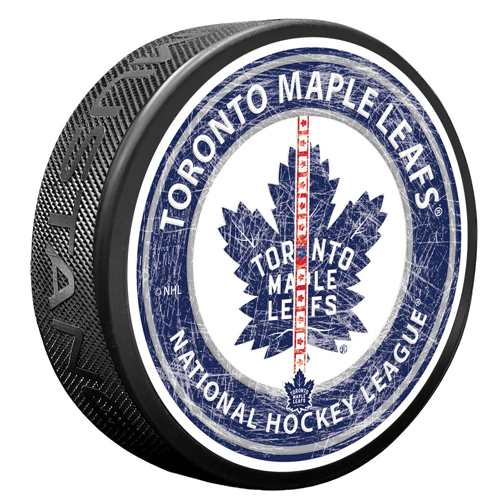 Toronto Maple Leafs Puck | Center Ice | Hockey Hall of Fame