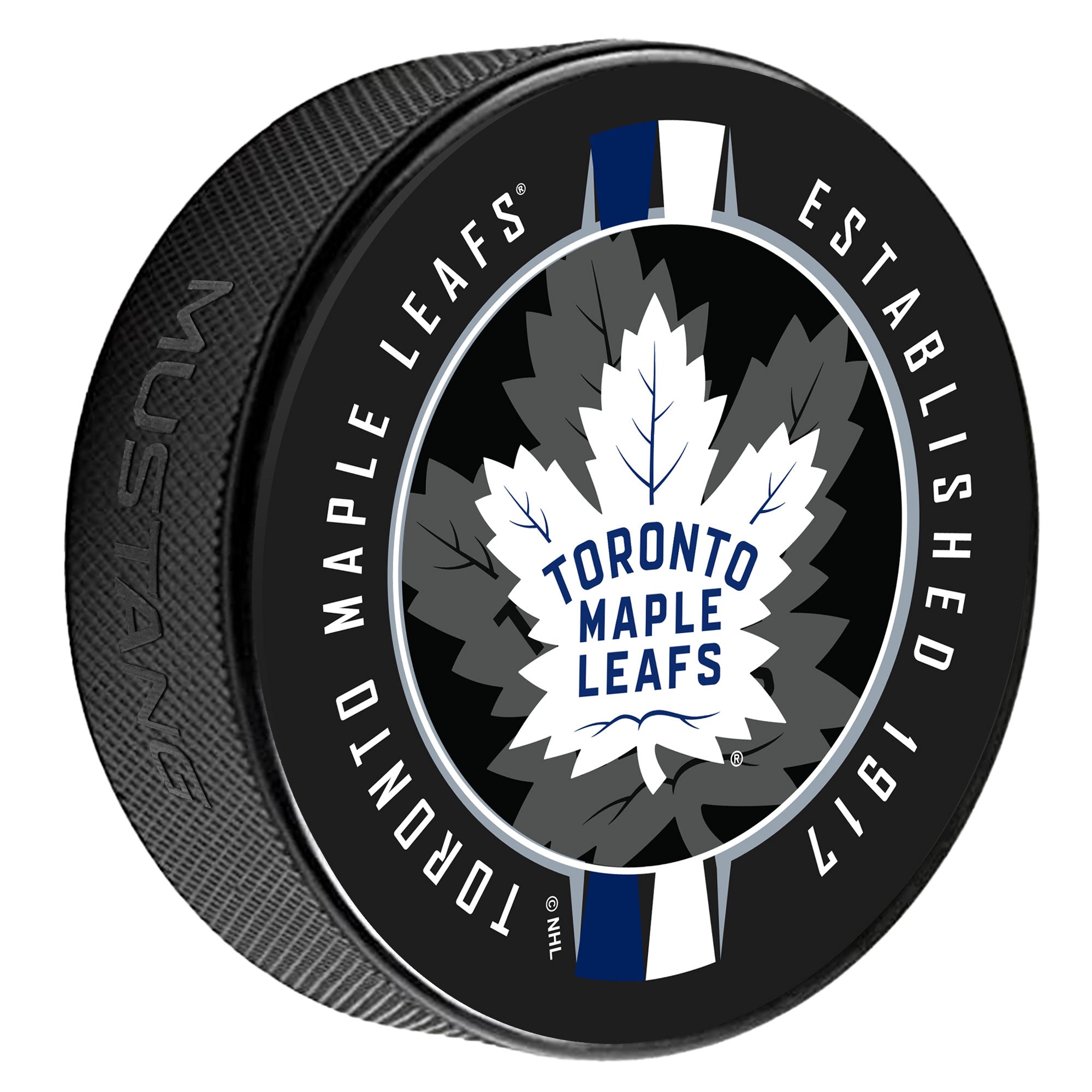 Toronto Maple Leafs Puck | Ribbon | Sports Decor – Hockey Hall of Fame