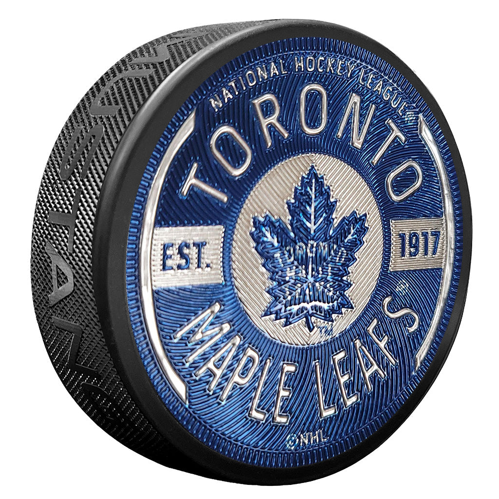 Toronto Maple Leafs Puck - Gear Trimflexx | HHOF – Hockey Hall of Fame