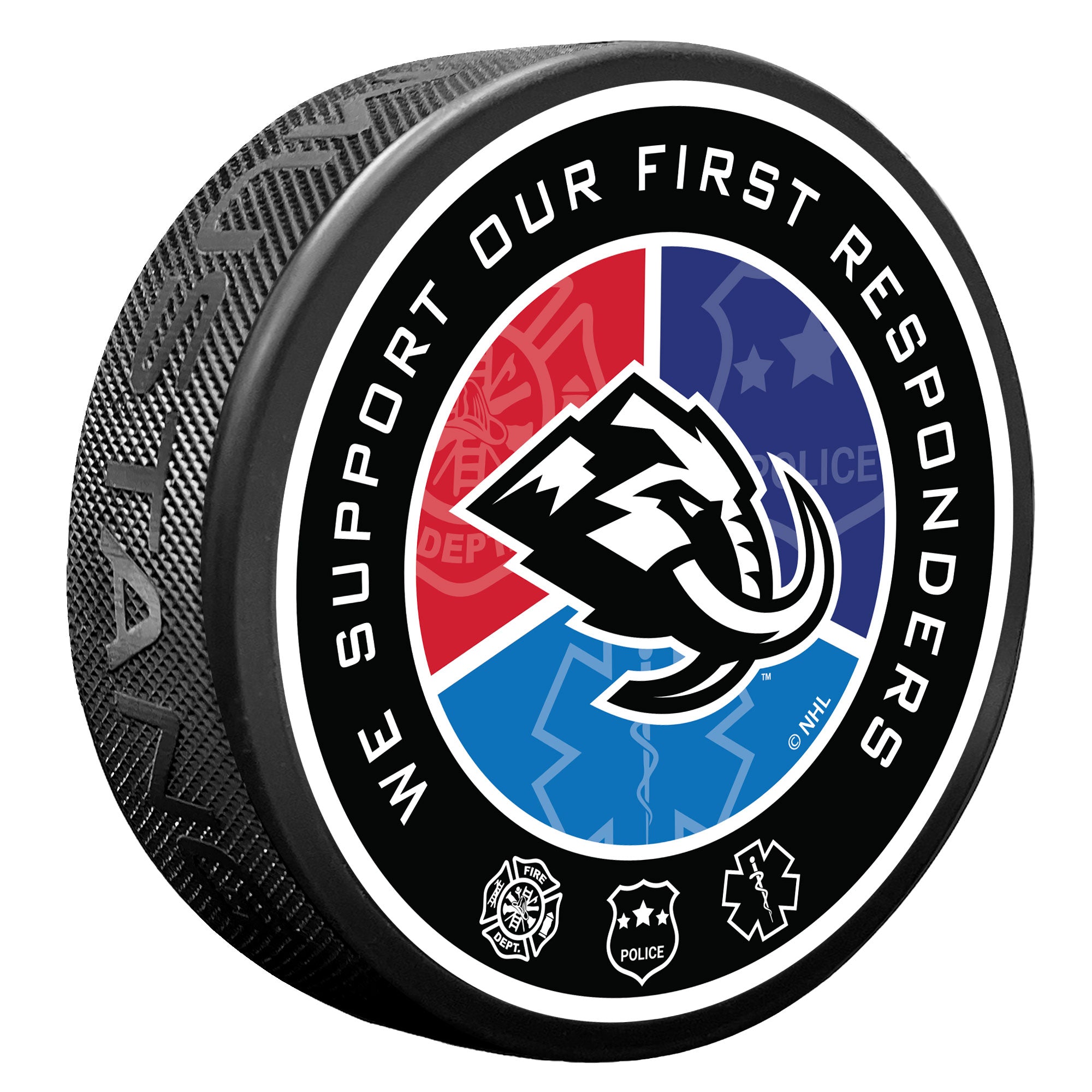 Utah Mammoth | First Responder Puck – Hockey Hall of Fame
