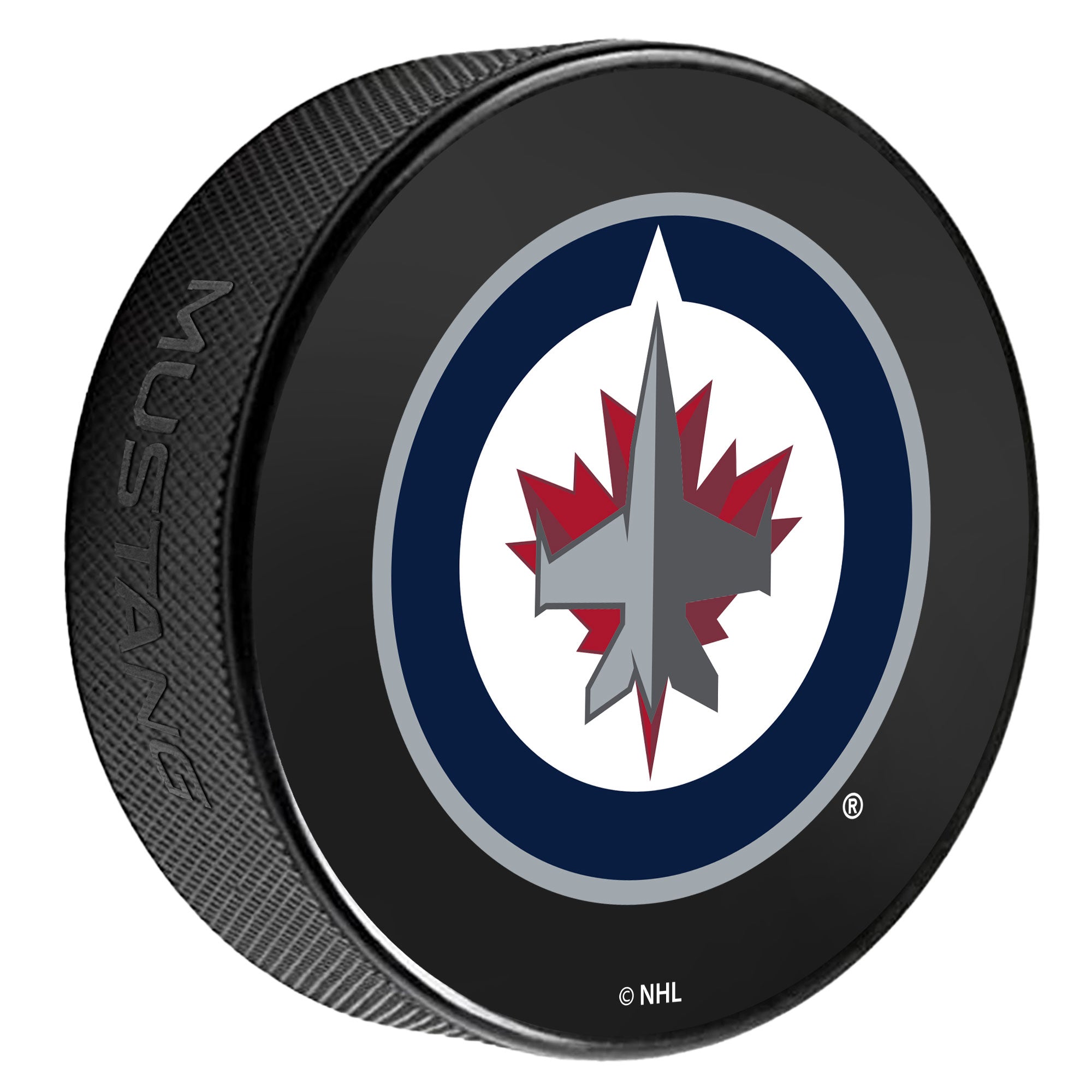 Winnipeg Jets Puck | Printed Primary Logo | Hockey Hall of Fame