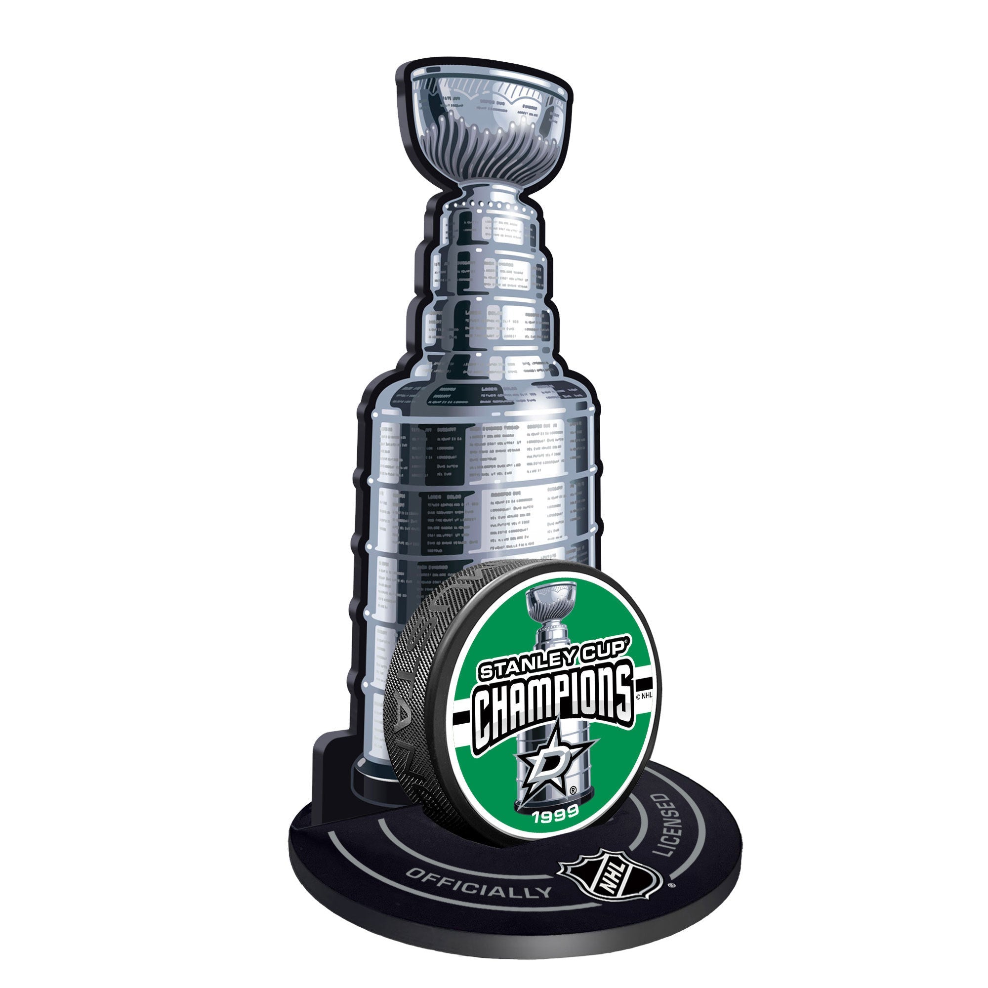 Dallas Stars Stanley Cup Champions Puck Stand – Hockey Hall of Fame