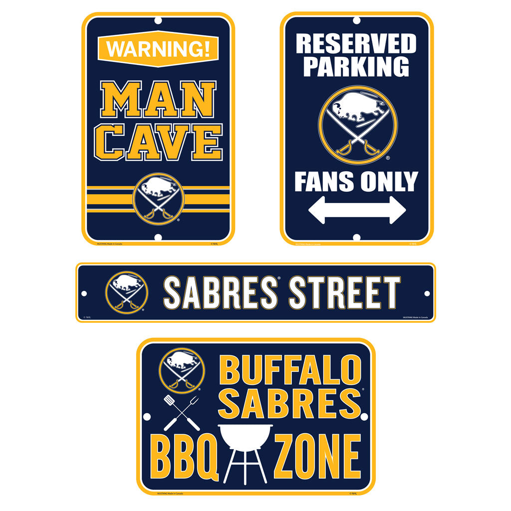 Buffalo Sabres Fan Four Pack Sign Set – Hockey Hall of Fame