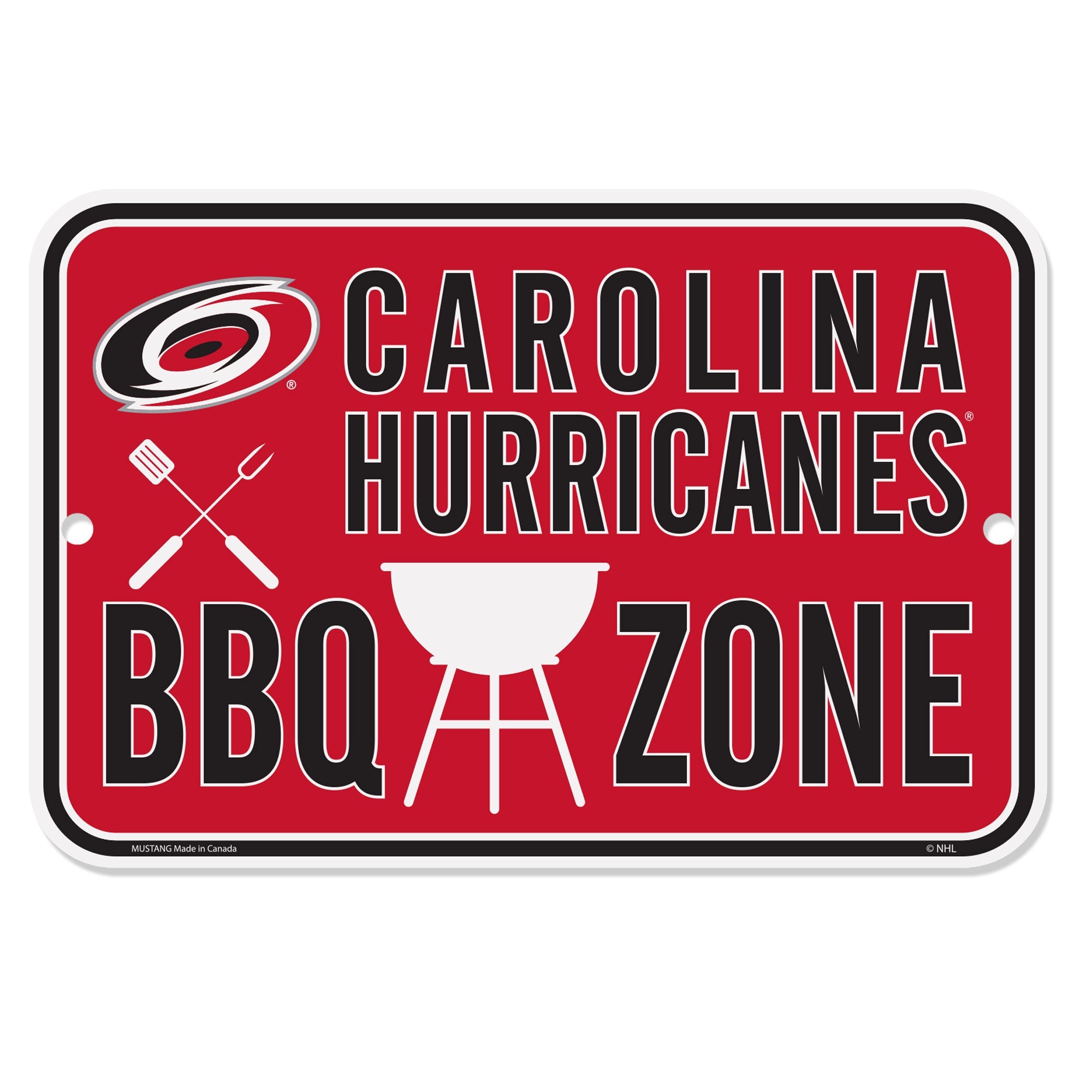 Carolina Hurricanes Sign - 10" x 15" BBQ Zone | Sports Decor – Hockey ...