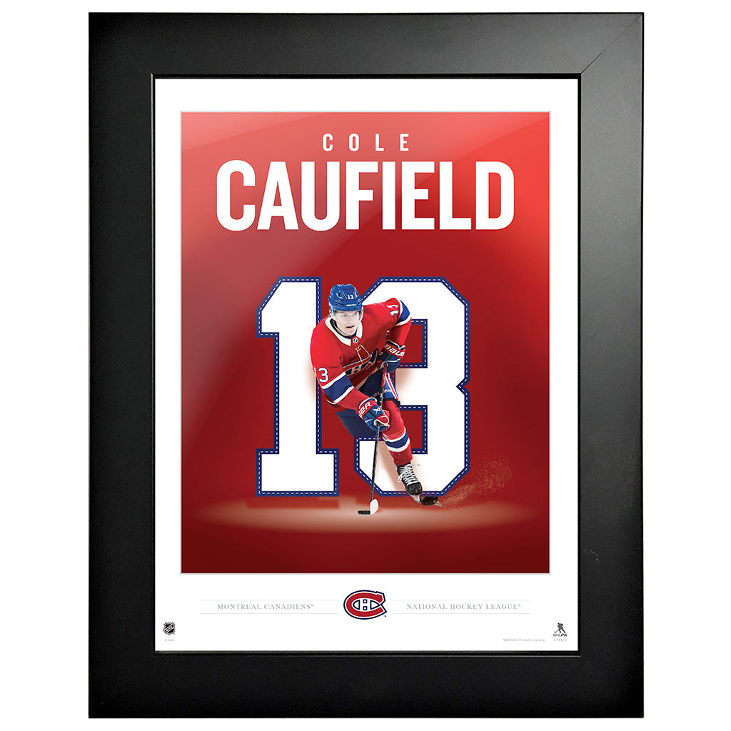 Montreal Canadiens | Caufield Breakout | 12" x 16" Frame – Hockey Hall ...