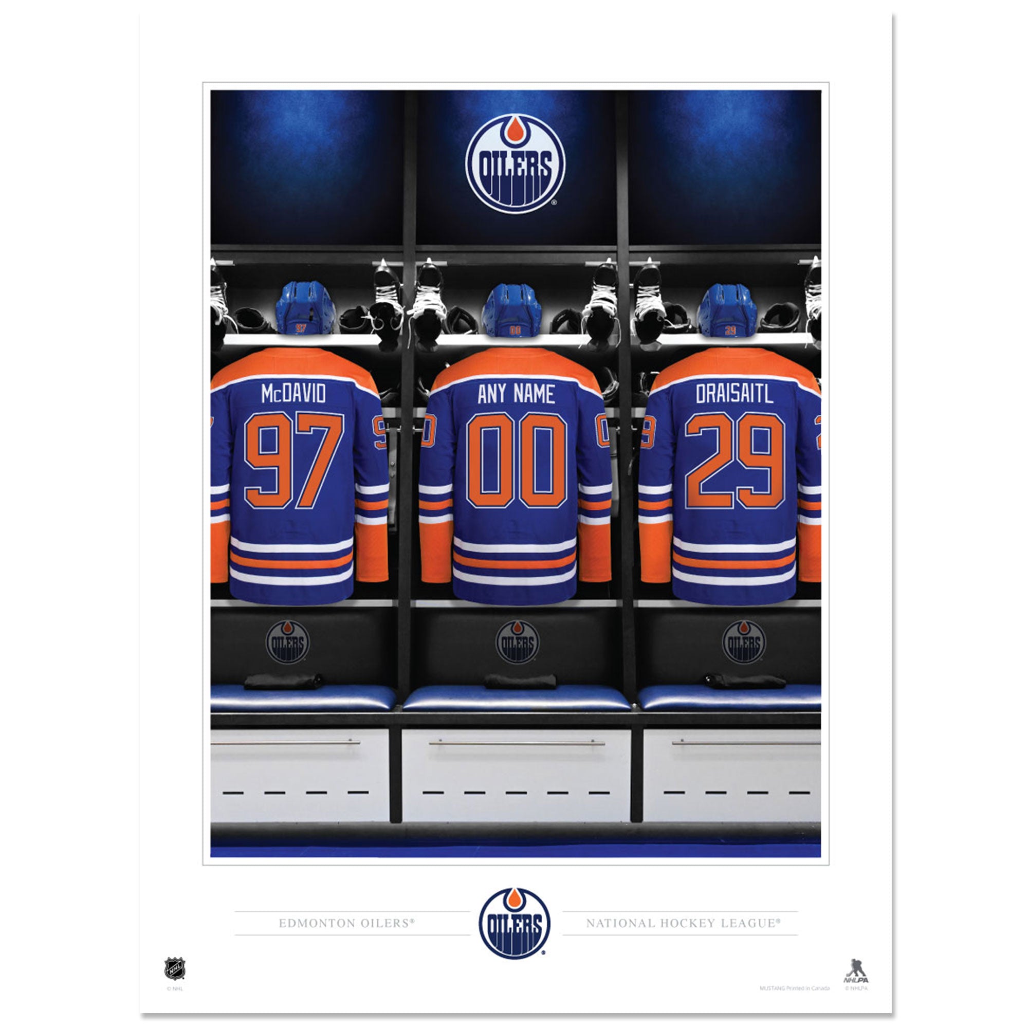 New York Islanders 12x16 Personalized Locker Room Print – Hockey Hall ...