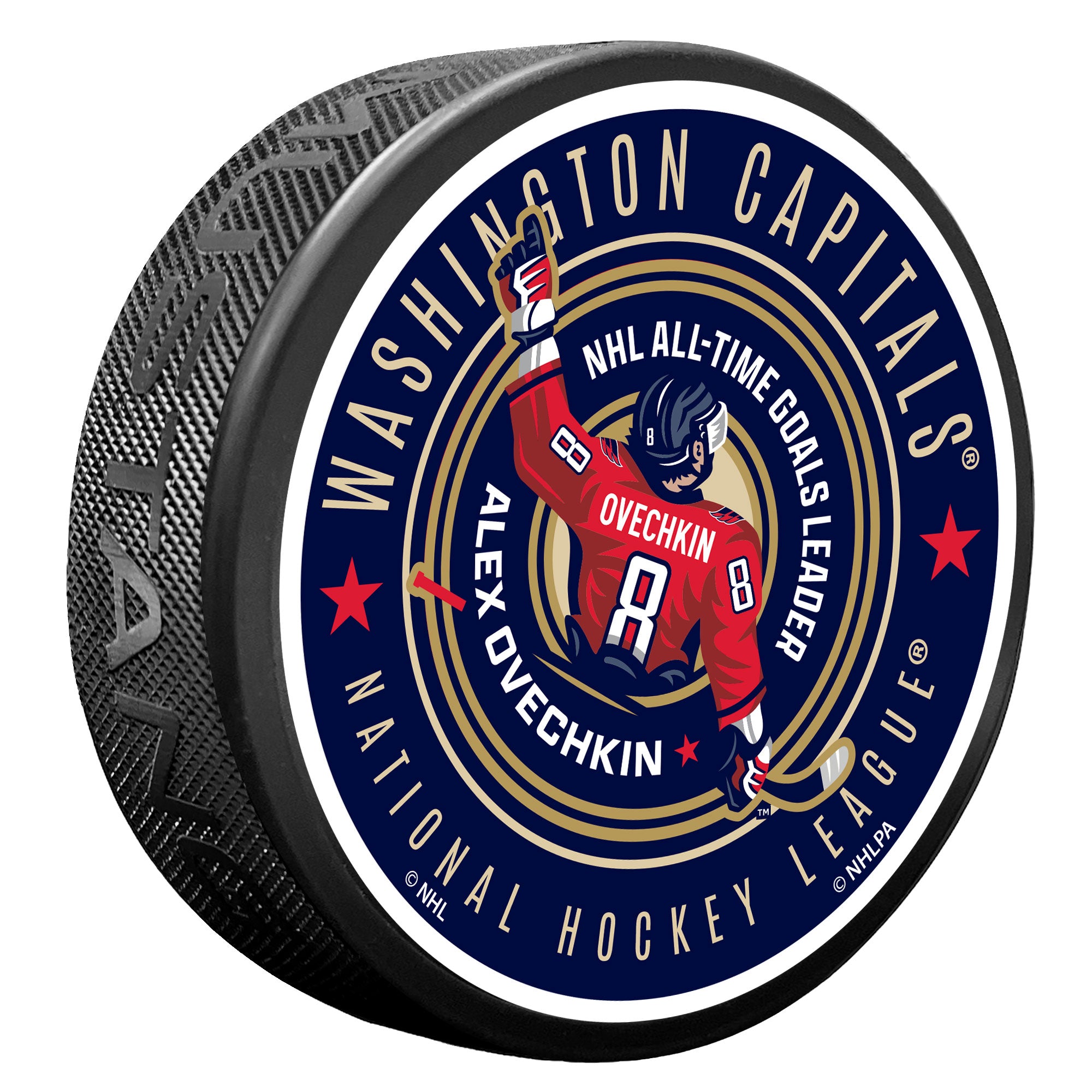 Alexander Ovechkin| 895 Record Breaking Puck – Hockey Hall of Fame