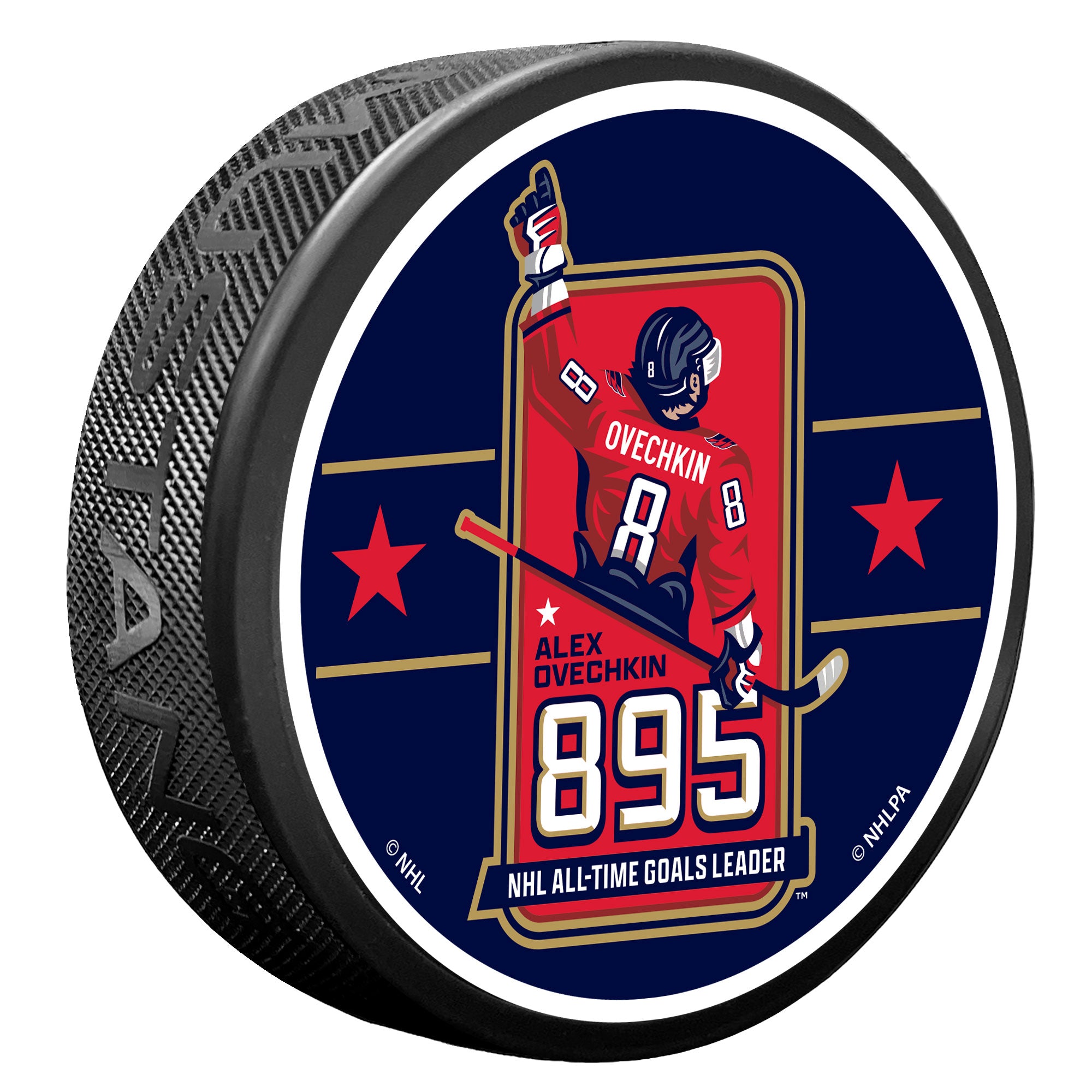 Alexander Ovechkin | 895 Puck – Hockey Hall of Fame