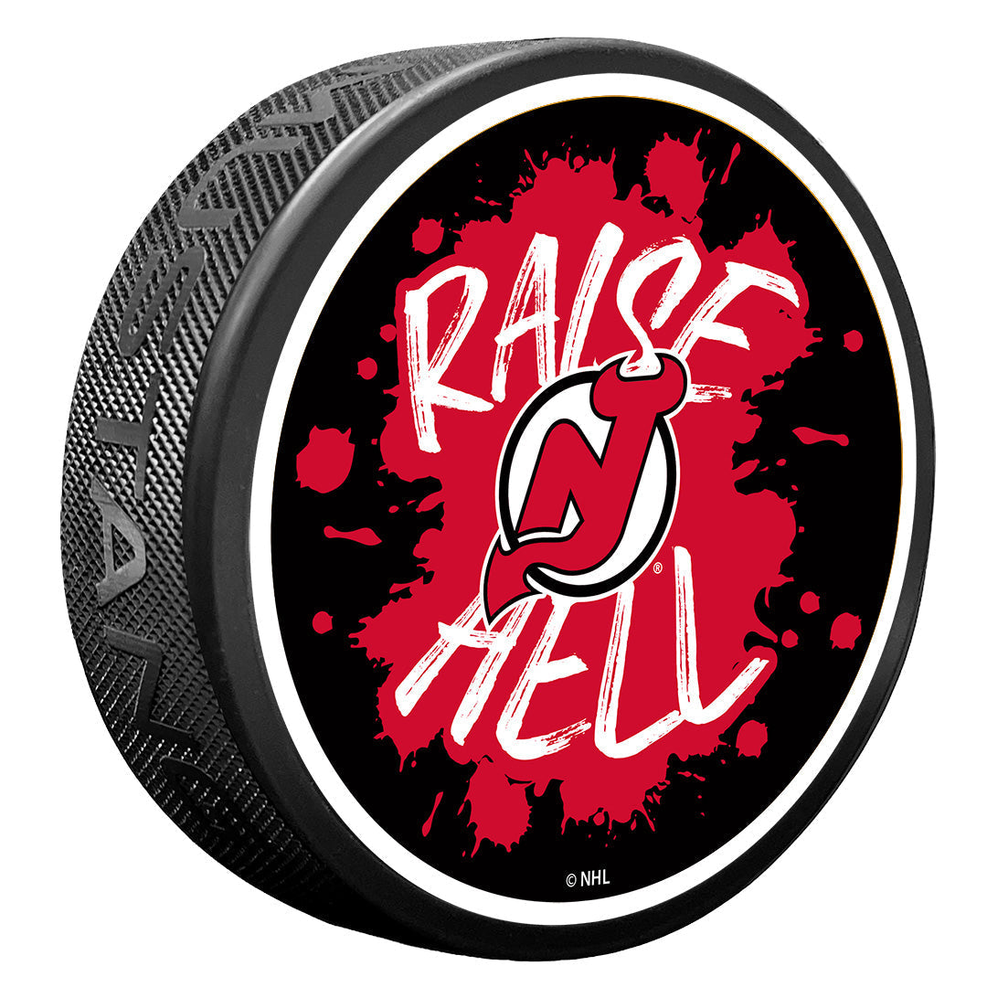 New Jersey Devils Puck | Slogan | Hockey Hall of Fame – Hockey Hall of ...