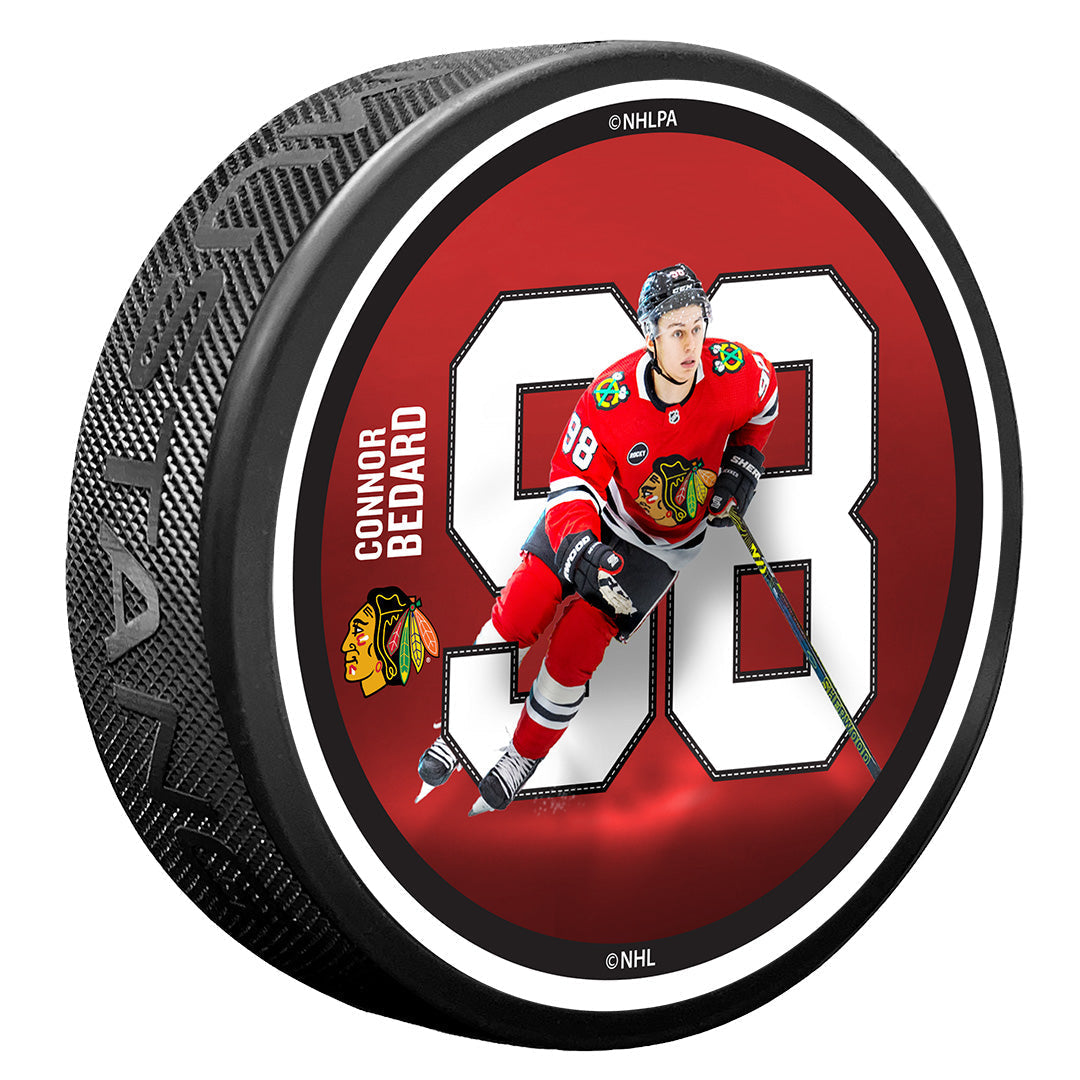 Connor Bedard Puck - Breakout Series | Sports Decor – Hockey Hall of Fame