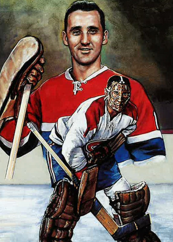 Legends of Hockey | Collectors Card | Jacques Plante – Hockey Hall of Fame