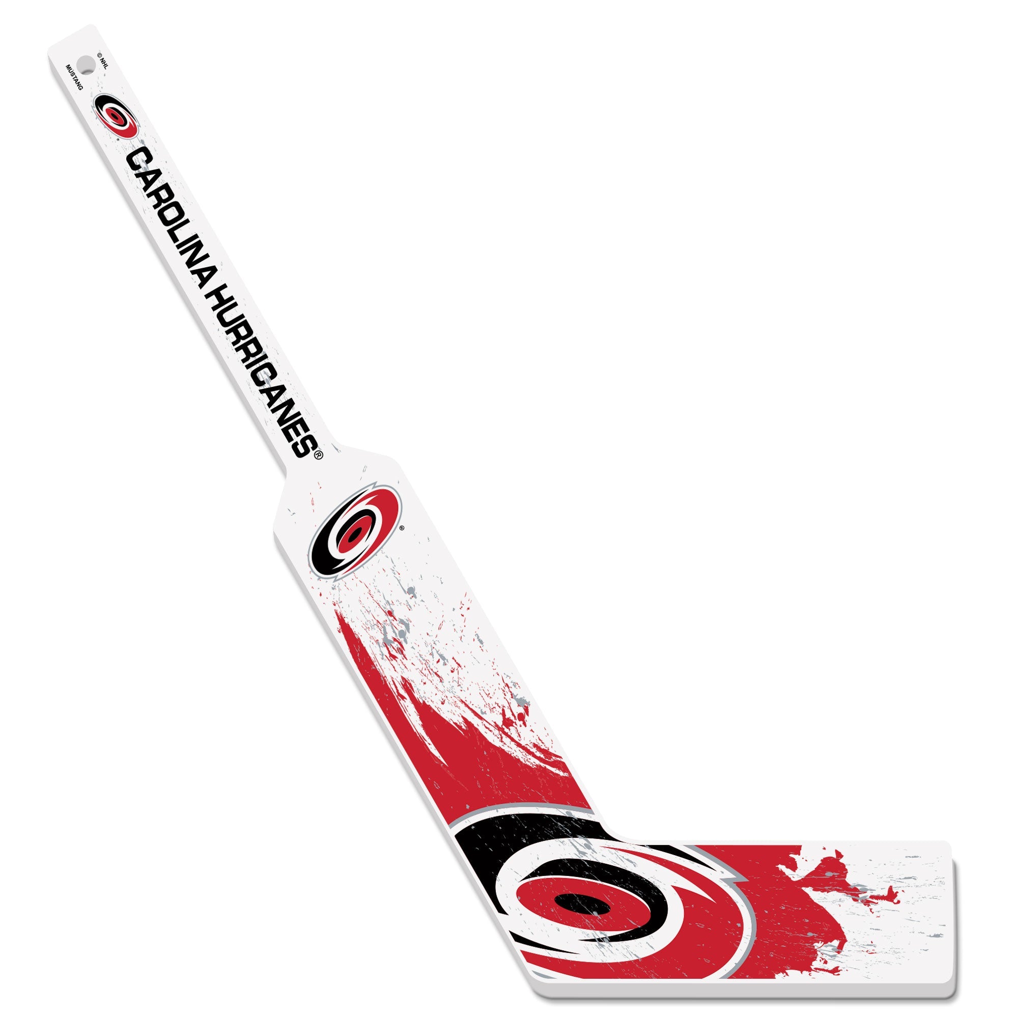Carolina Hurricanes Mini Stick | Wood Splatter Goalie Stick | Sports ...