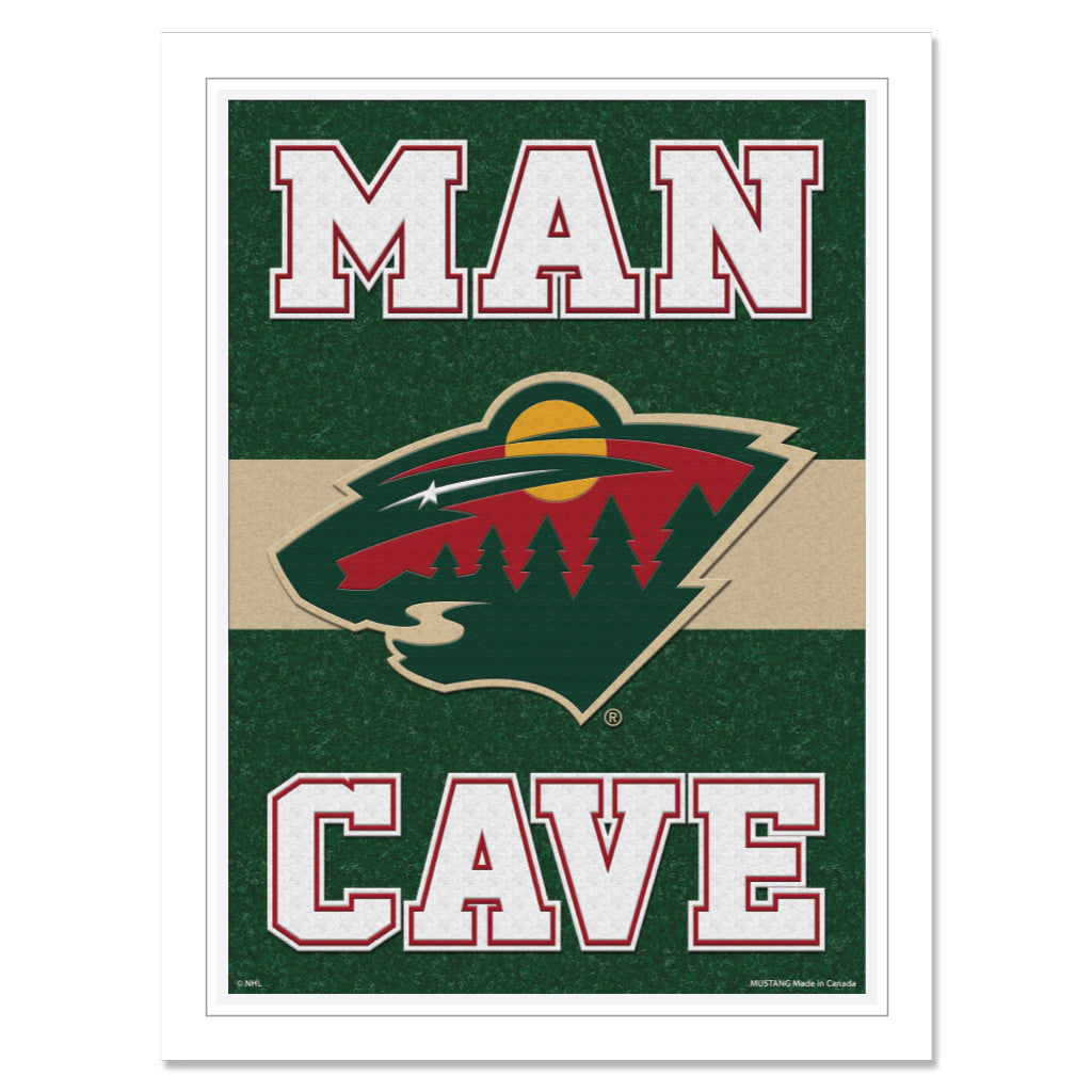 Minnesota Wild 12 x 16 Man Cave Print – Hockey Hall of Fame