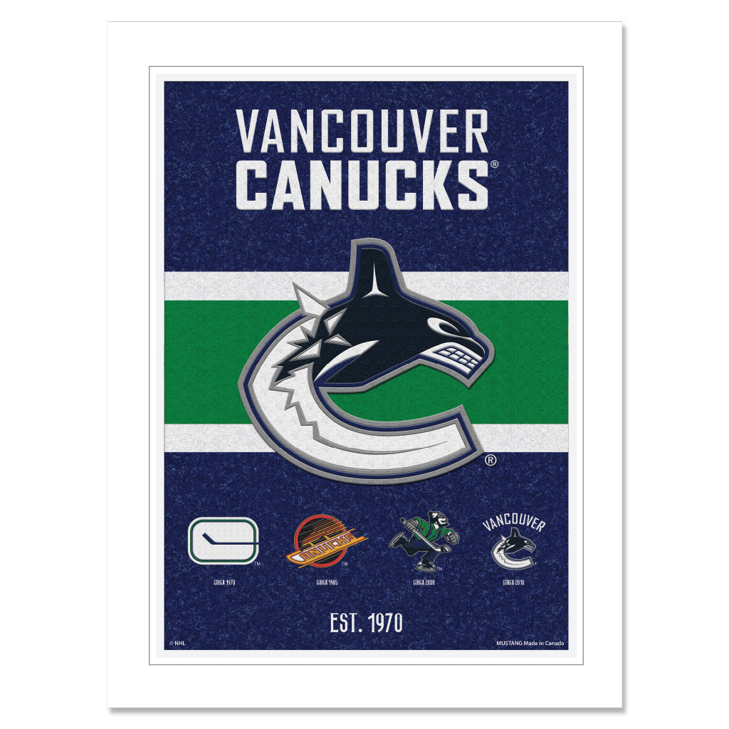 Vancouver Canucks 12x16 Team Tradition Print – Hockey Hall of Fame
